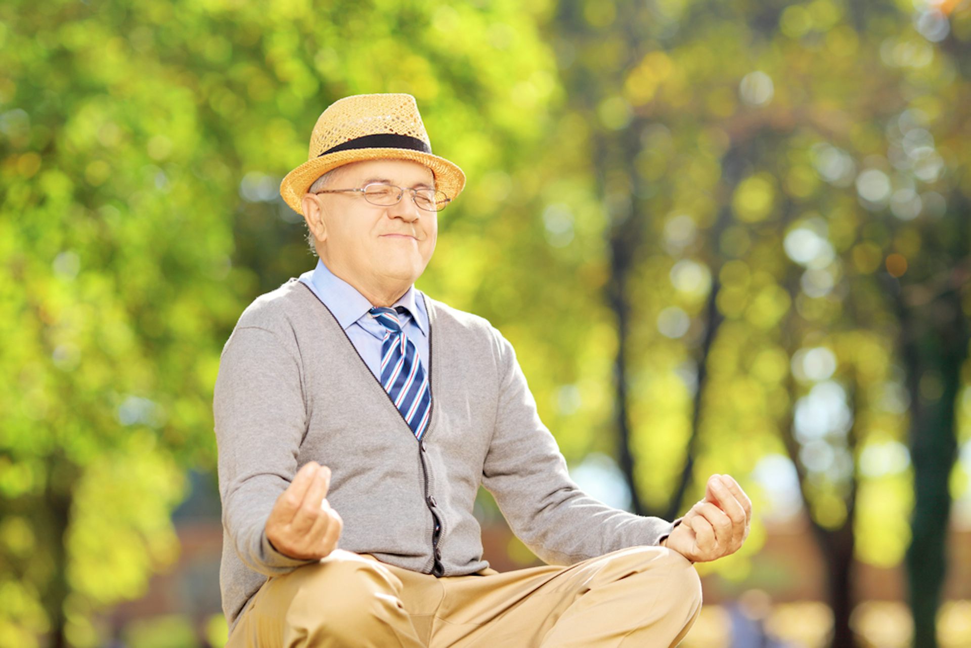 Keep calm – it’s the secret to ageing well