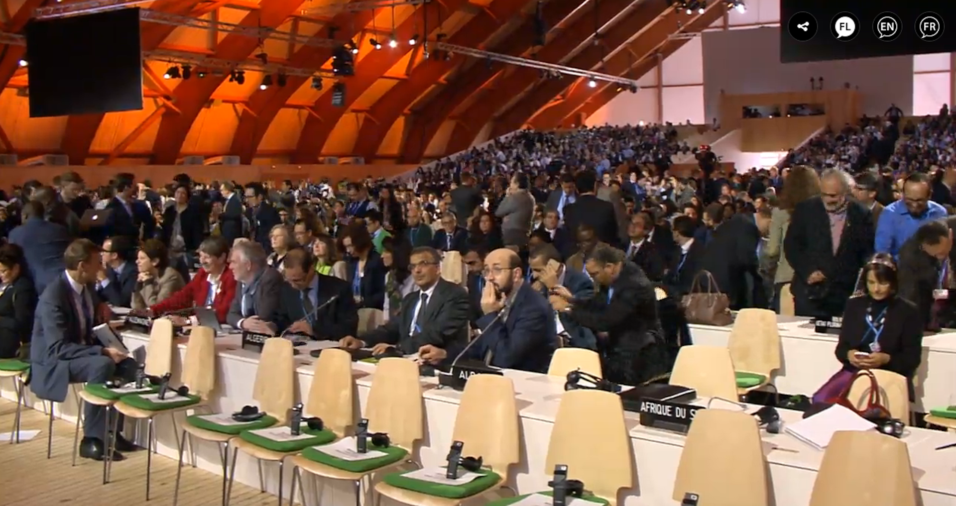 Les moments forts de la COP21 en images