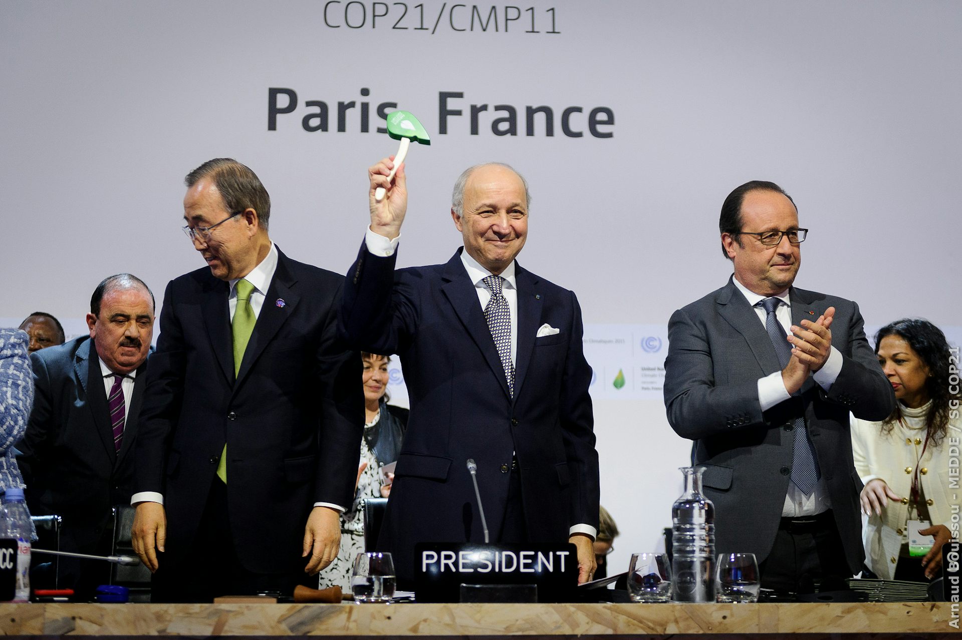 Les moments forts de la COP21 en images
