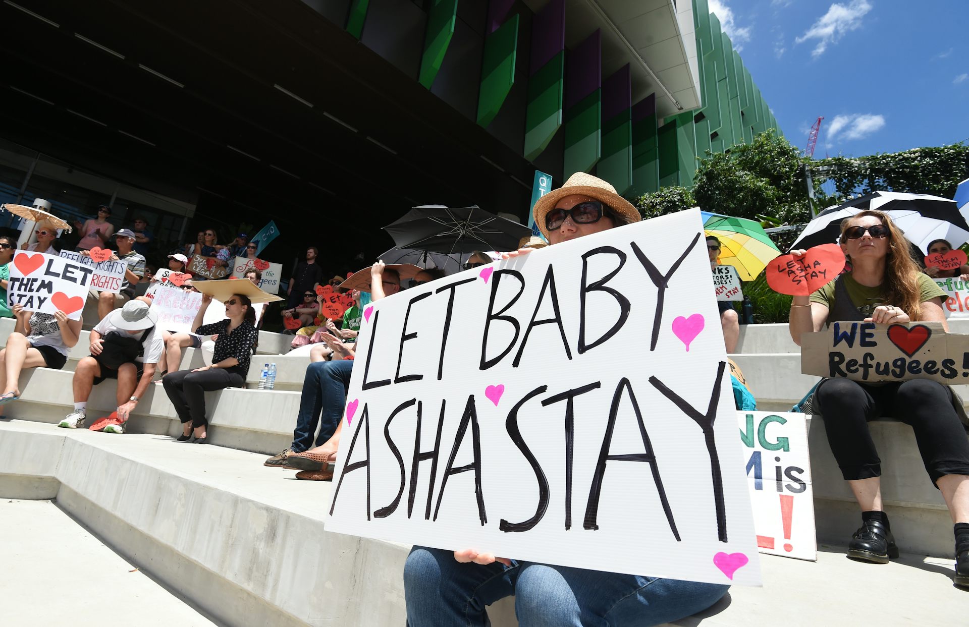 What will happen to baby Asha?