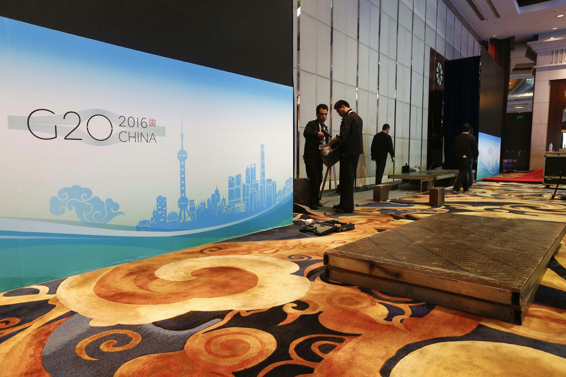 G20 finance chiefs meet as China seeks to make a show of its presidency