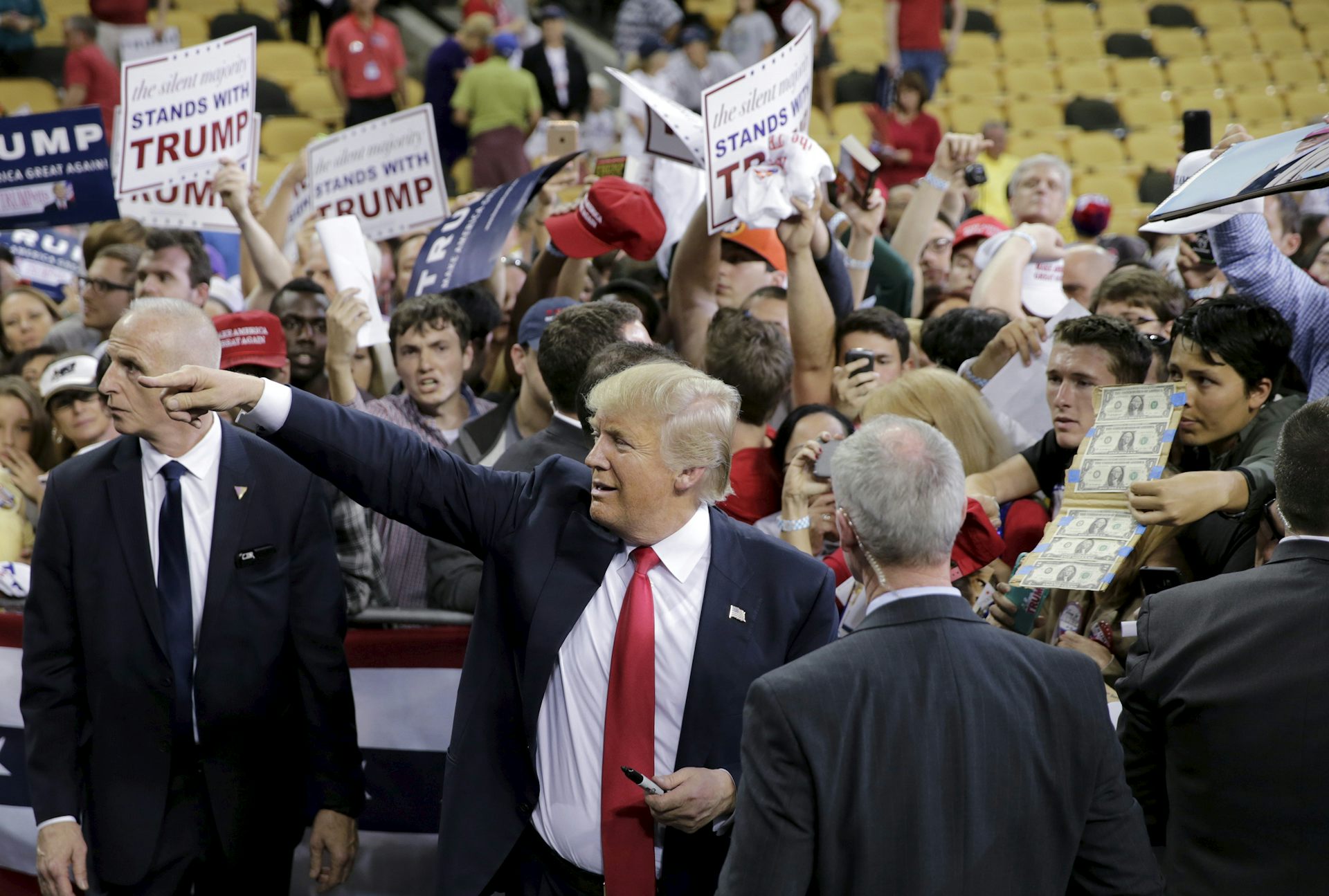 Donald trumping all in the Republican race is only possible thanks to ...