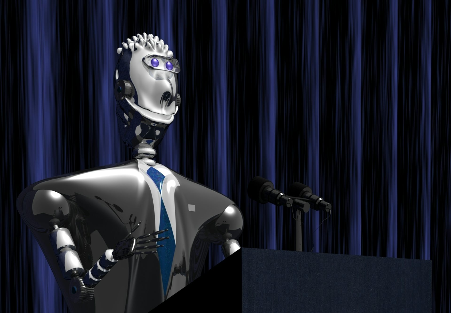 Can we replace politicians with robots?