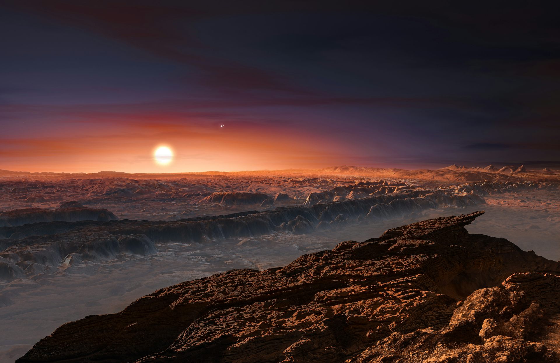 Possibly habitable planet found around our nearest neighbour star