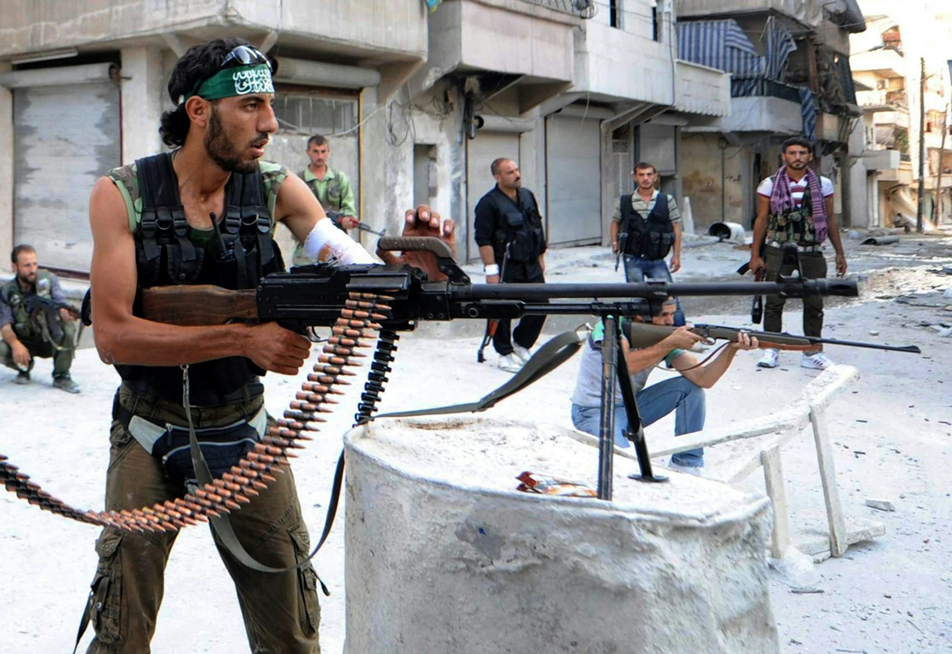 What hope is there for violent resistance in Syria?