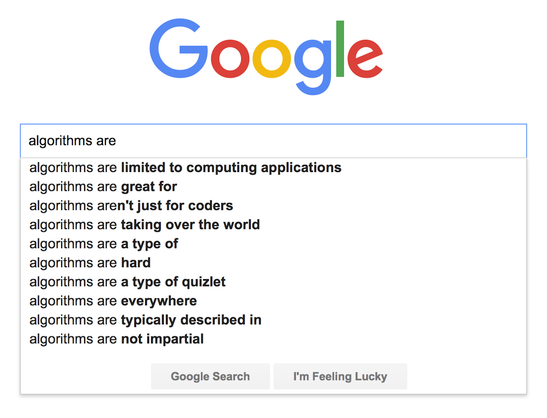 Algorithms Might Be Everywhere But Like Us Theyre Deeply Flawed