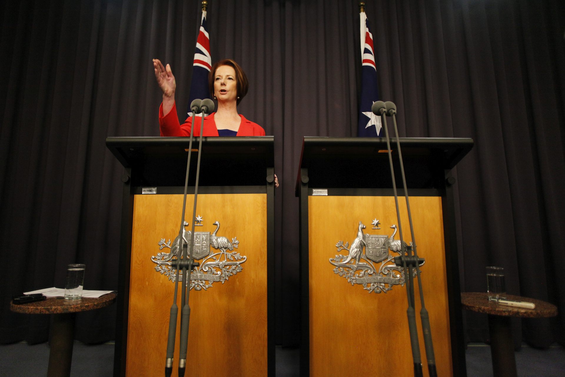 Julia Gillard Middle Finger