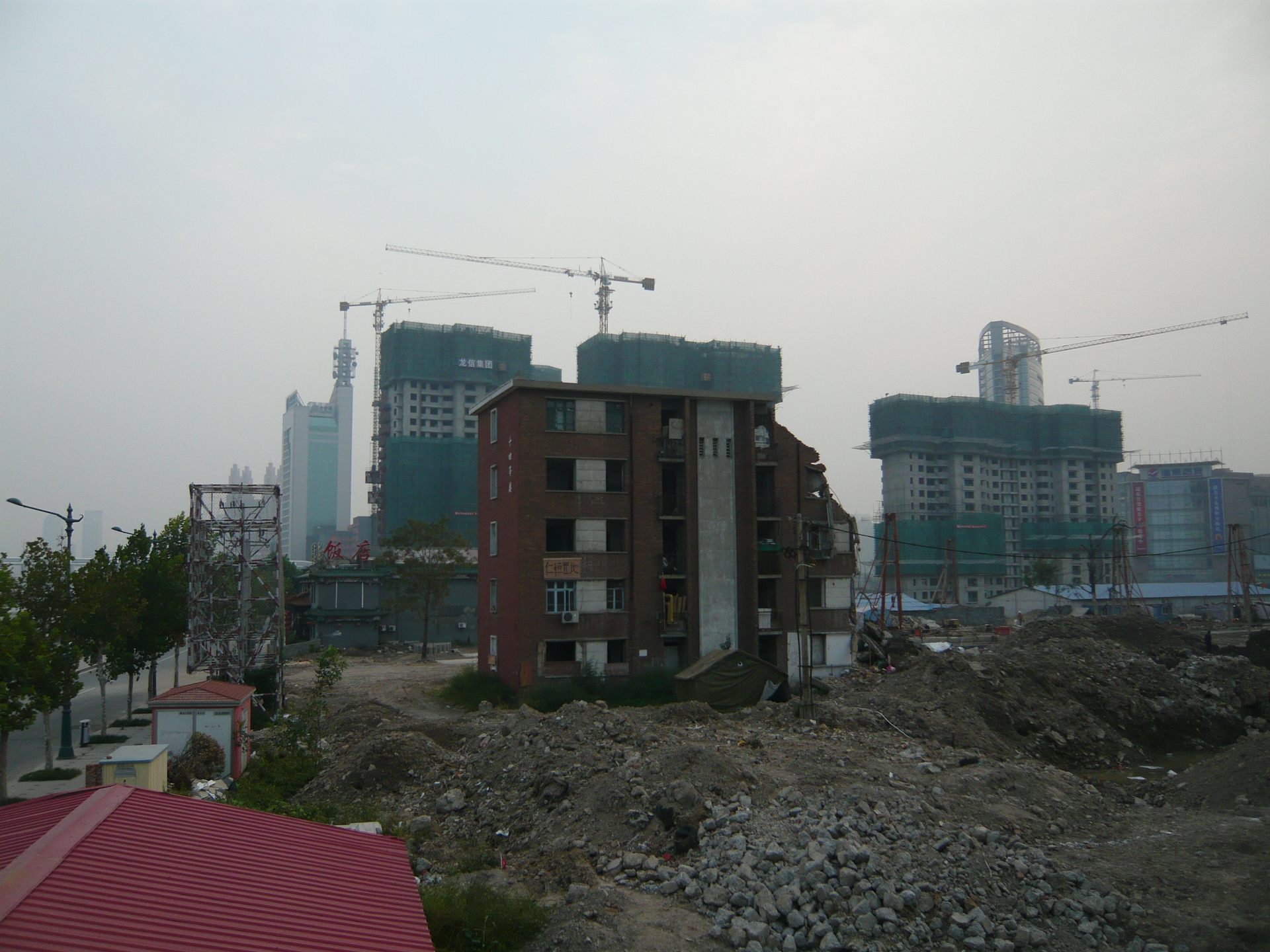 How stubborn ‘nail houses’ take a stand against China’s rapid urbanisation