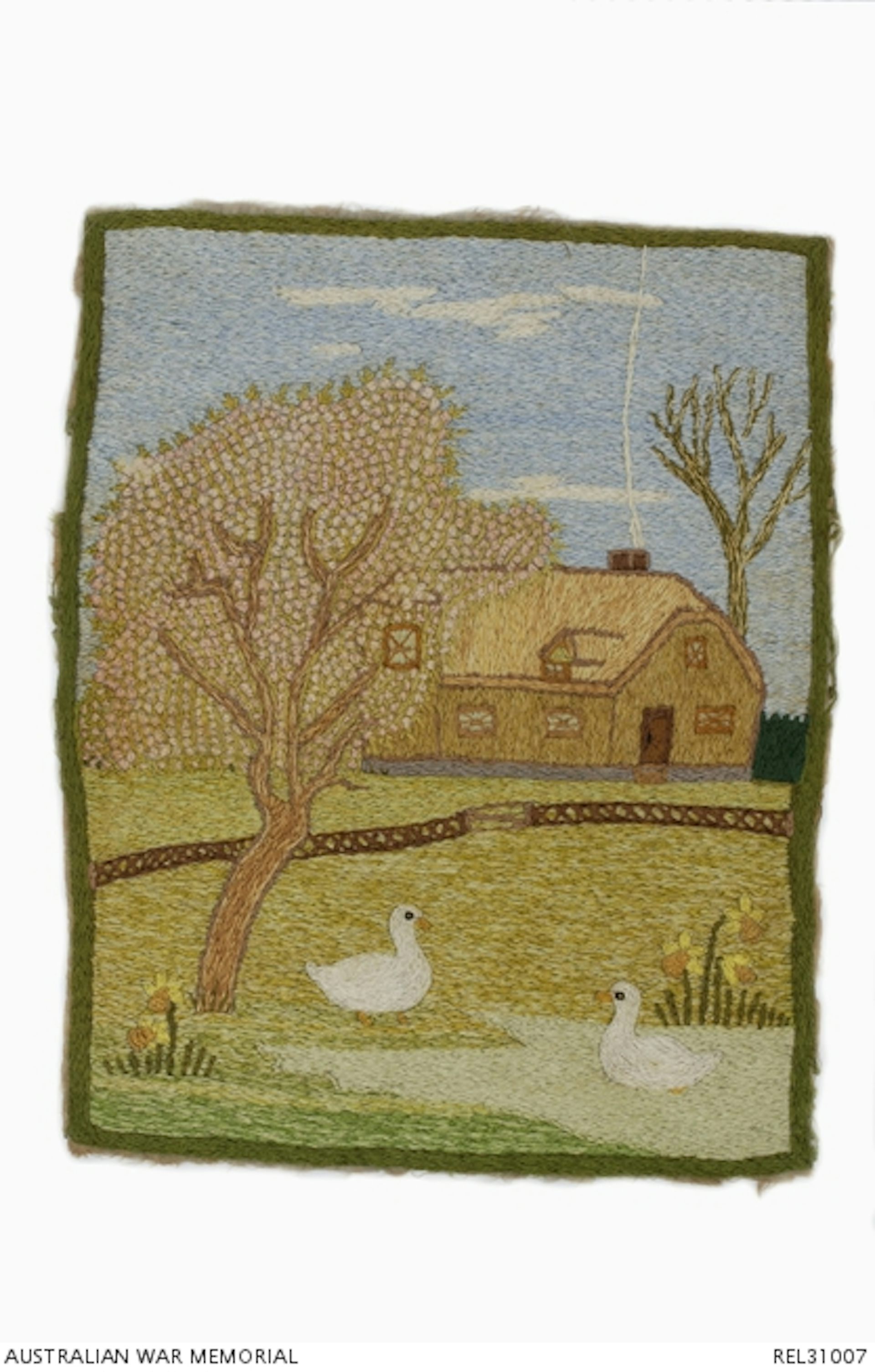 Stitching lives back together: men’s rehabilitation embroidery in WWI