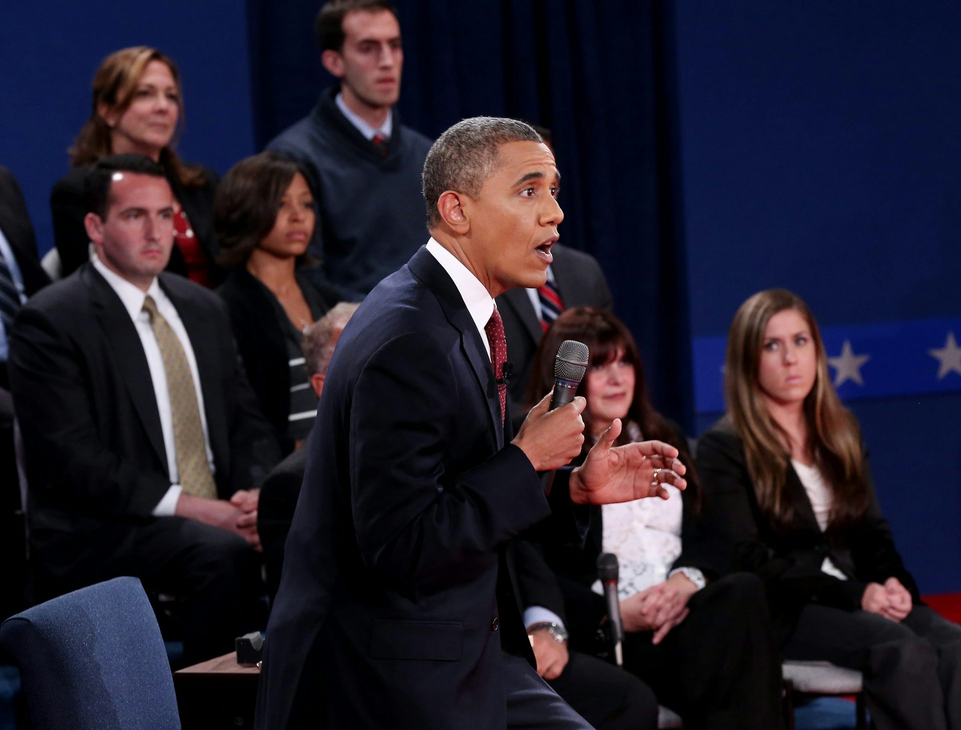 US presidential debate: Obama gets his game on