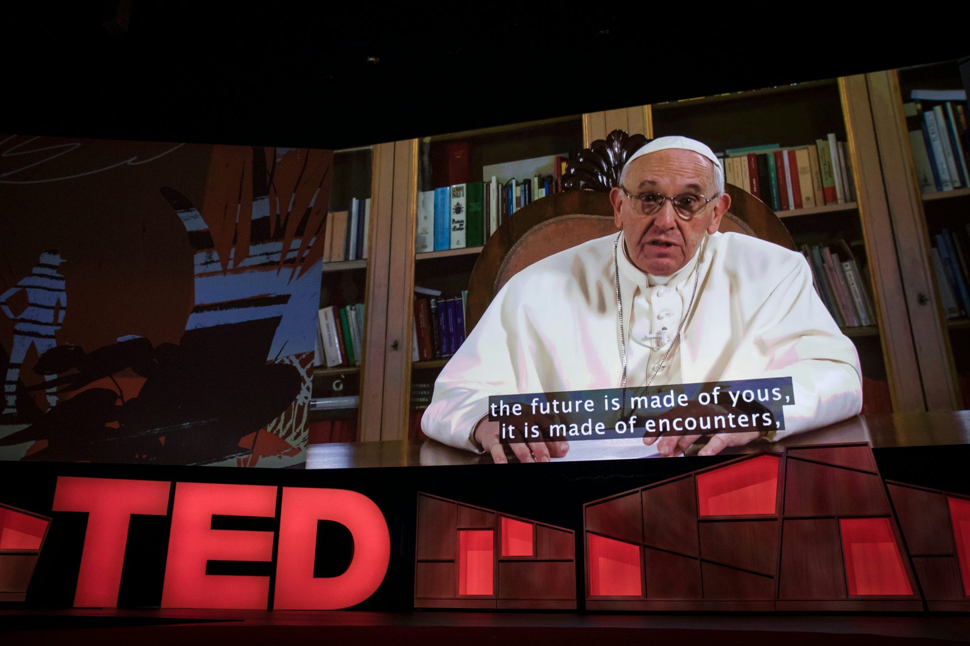 Two key takeaways from the pope’s TED talk