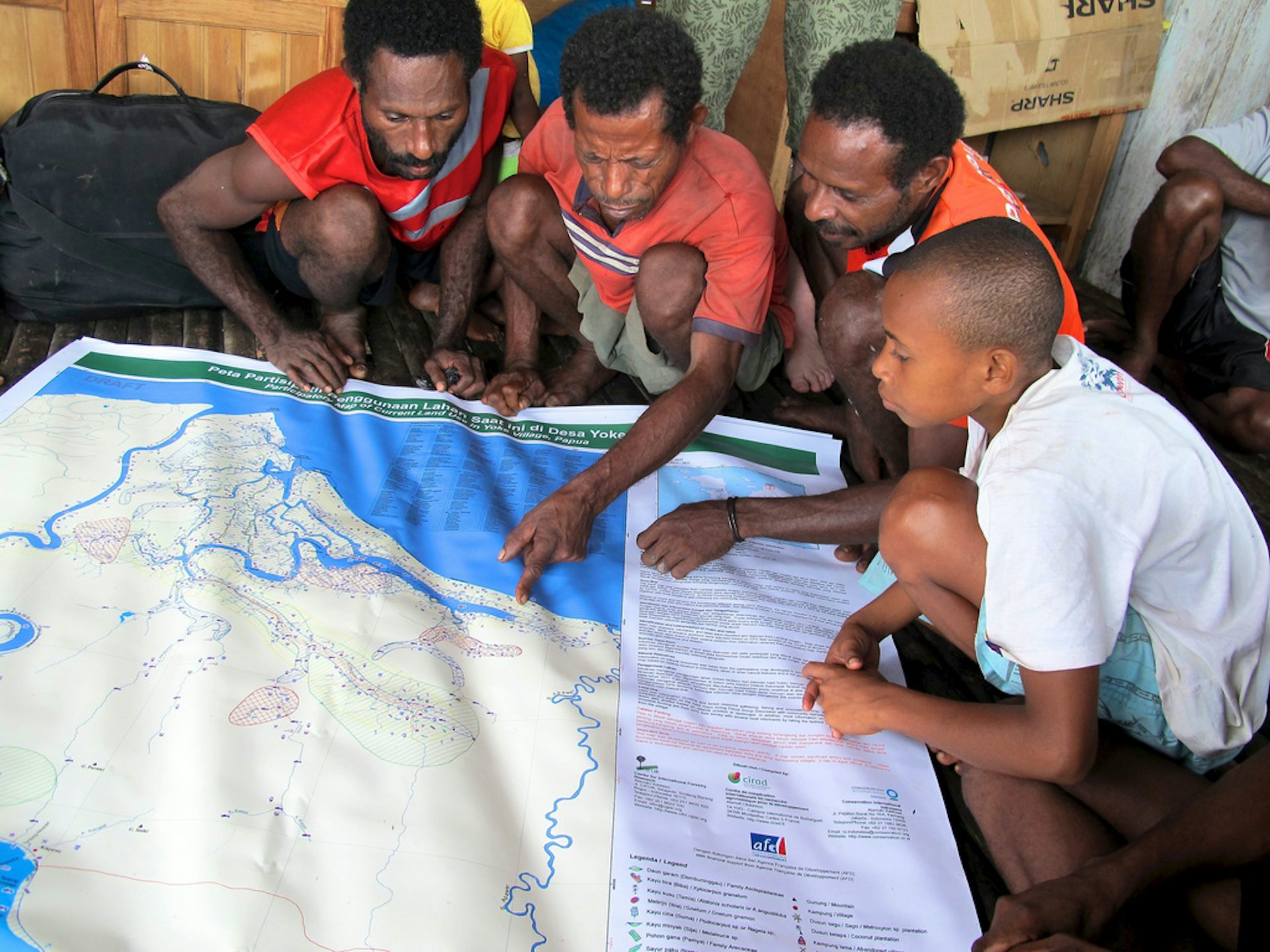 Maps for the people: Papuans planning how their land is used