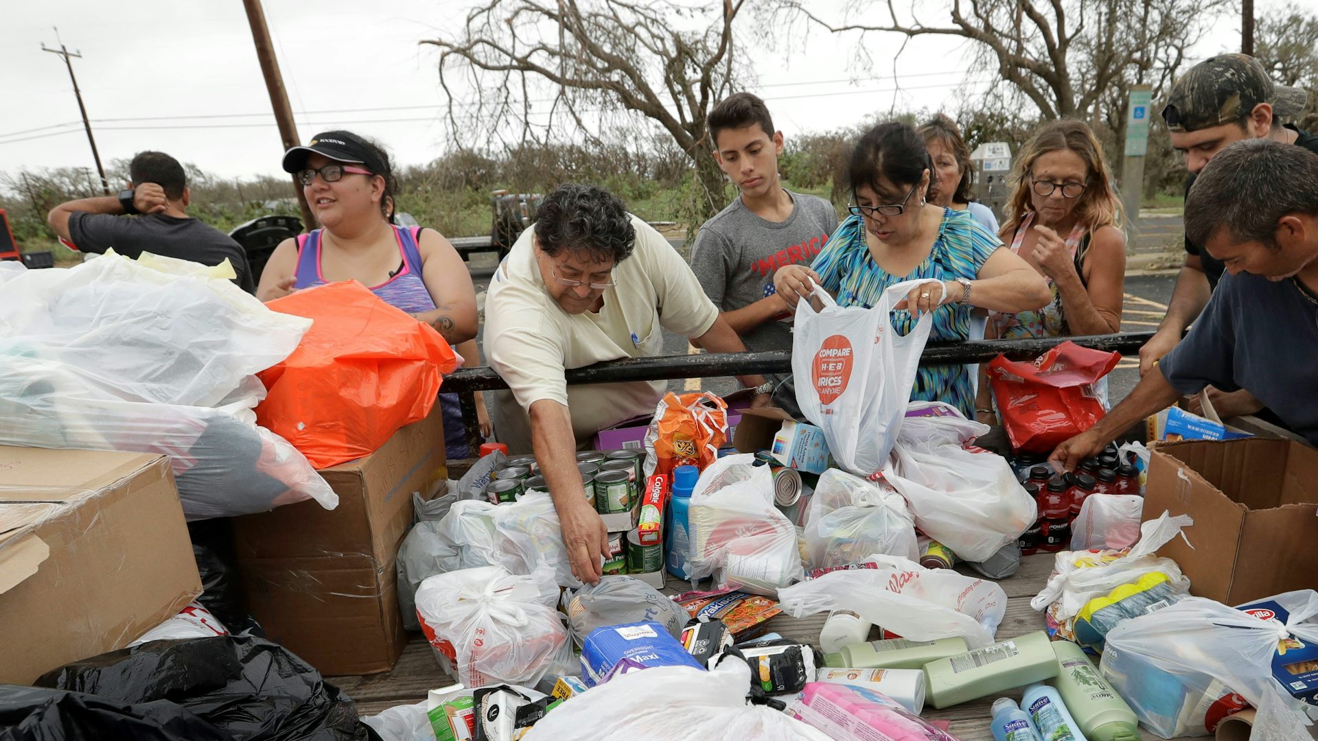 Donating Relief Goods