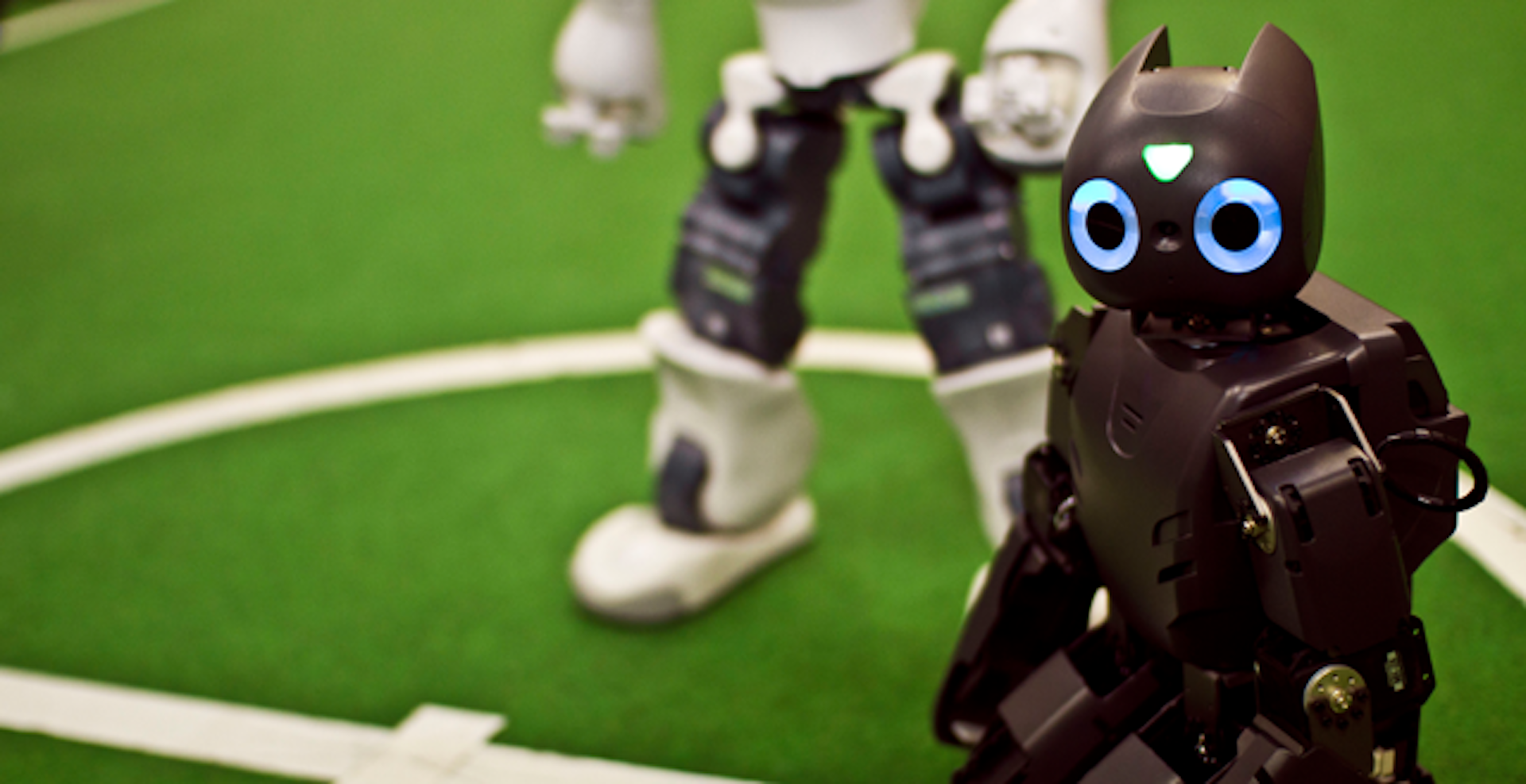 Robots will be FIFA champions – if they keep their eyes on the ball