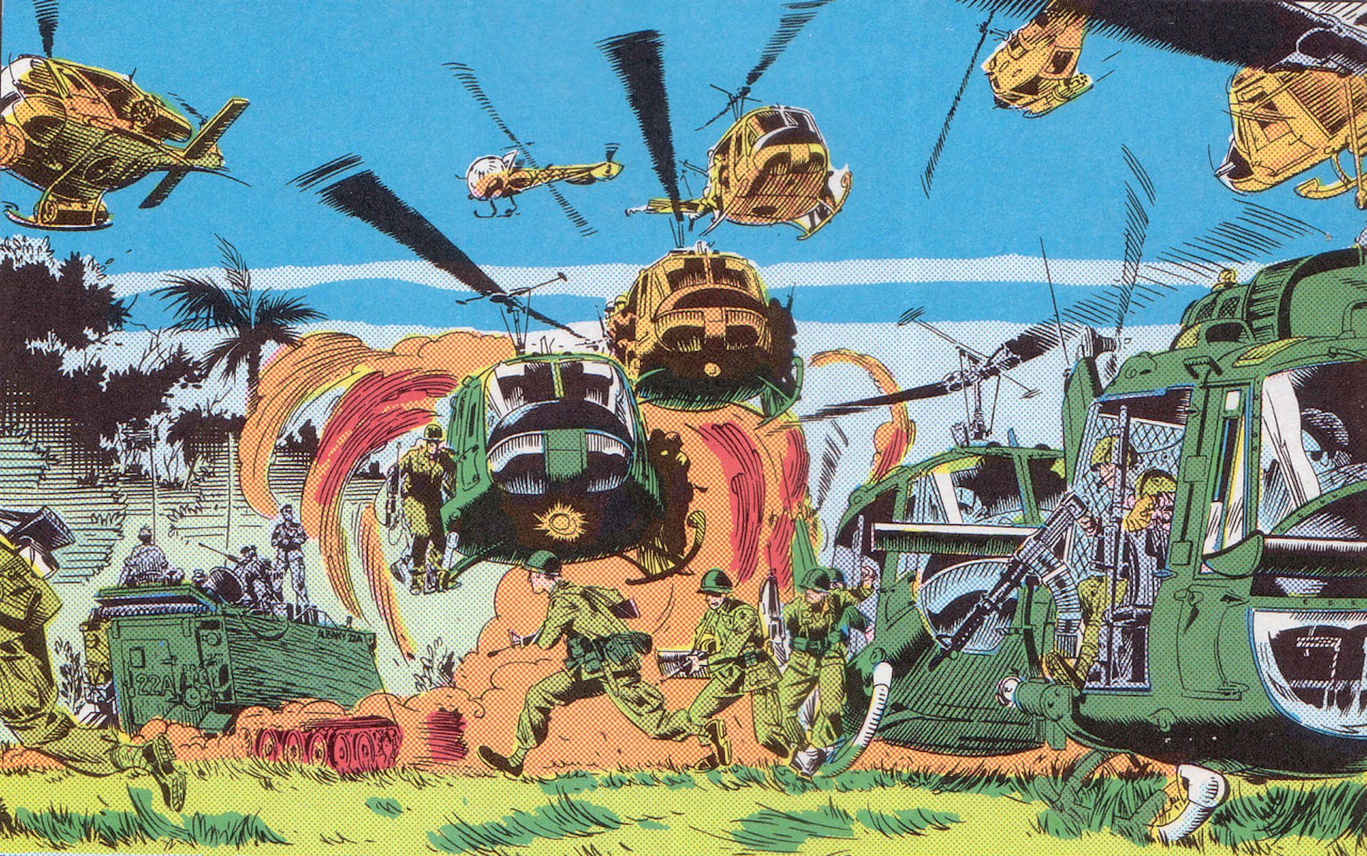 Comics captured America’s growing ambivalence about the Vietnam War