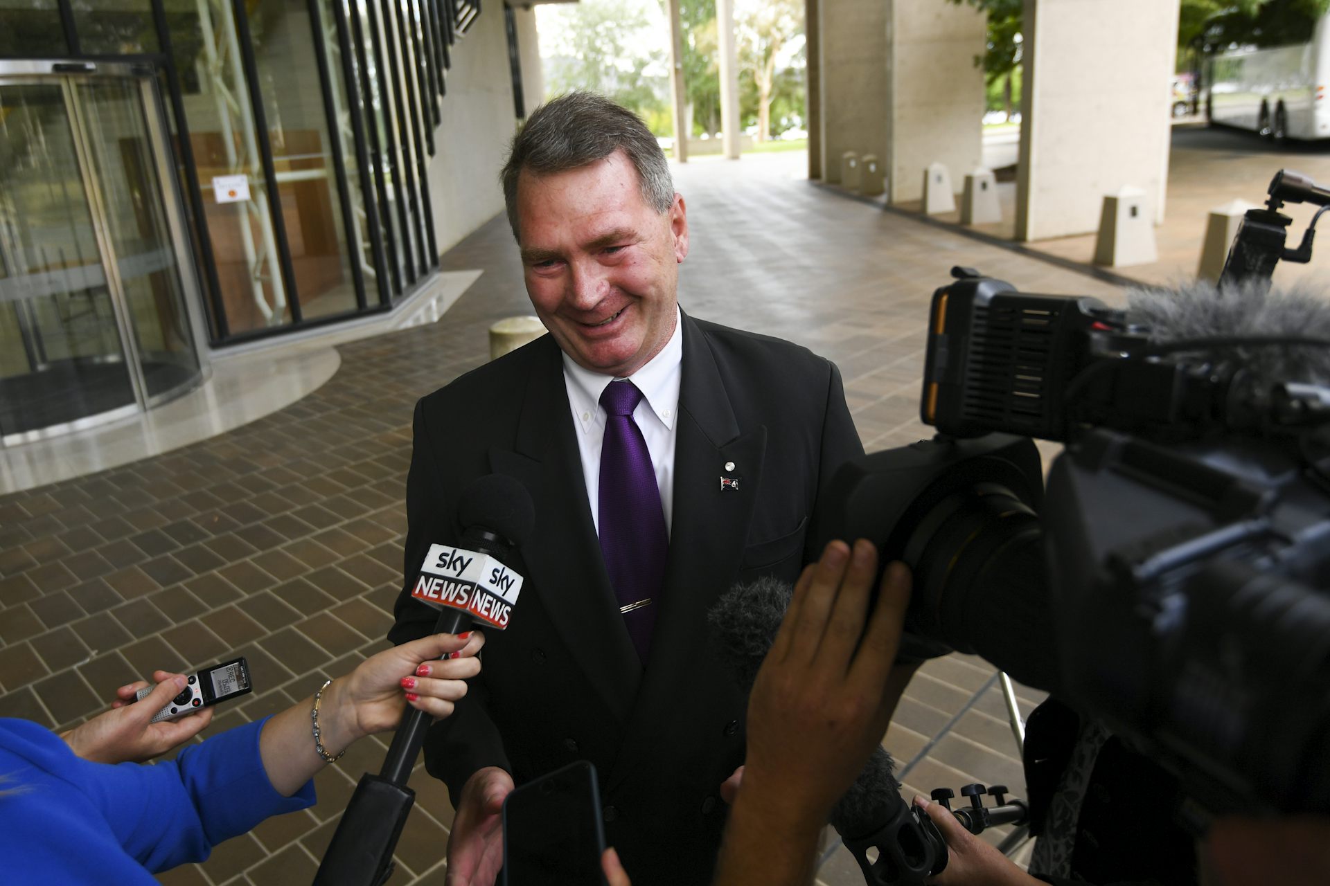 Lambie’s Senate replacement Steve Martin flags that he won’t stand aside
