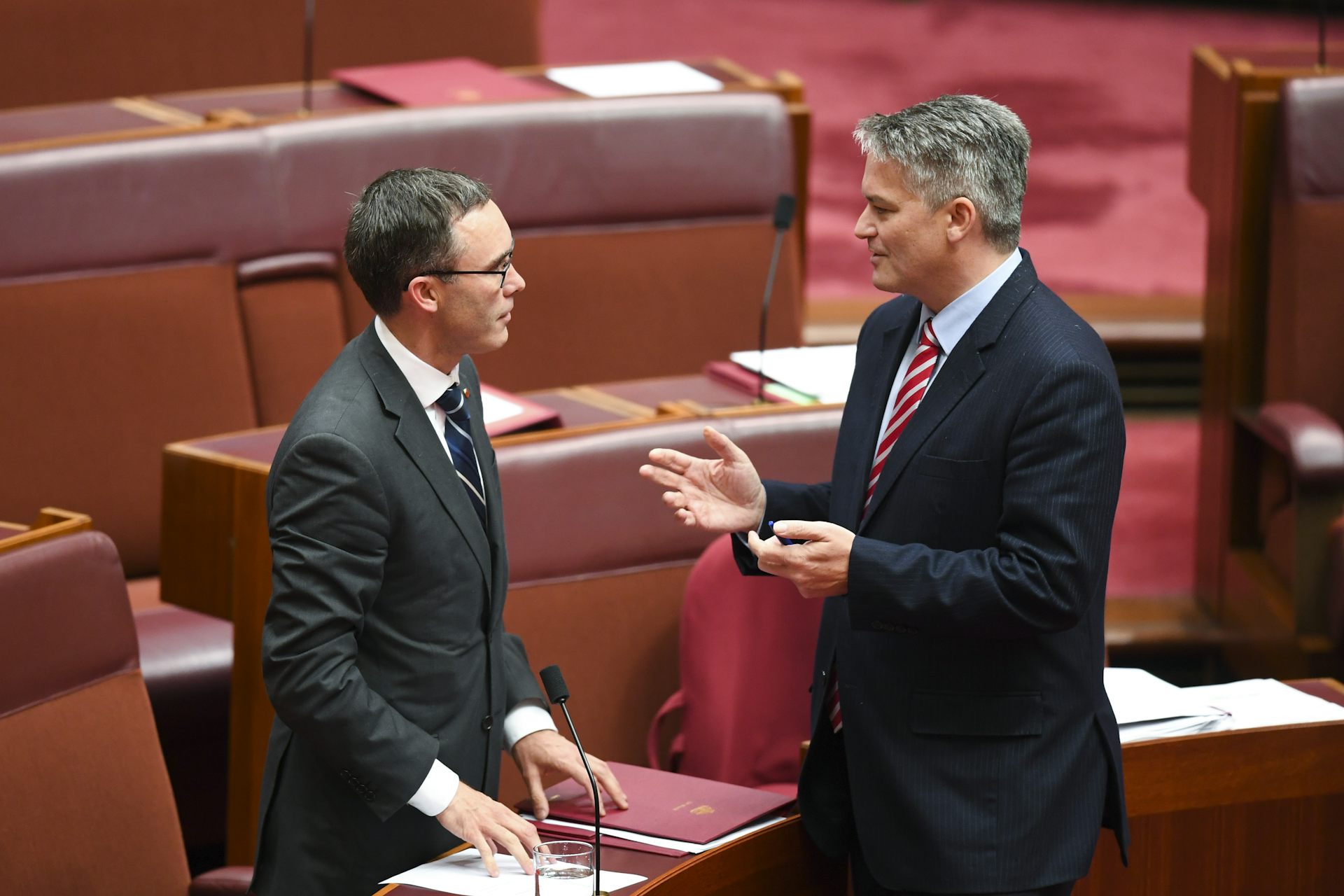 Senate newcomer Tim Storer plays hardball on company tax