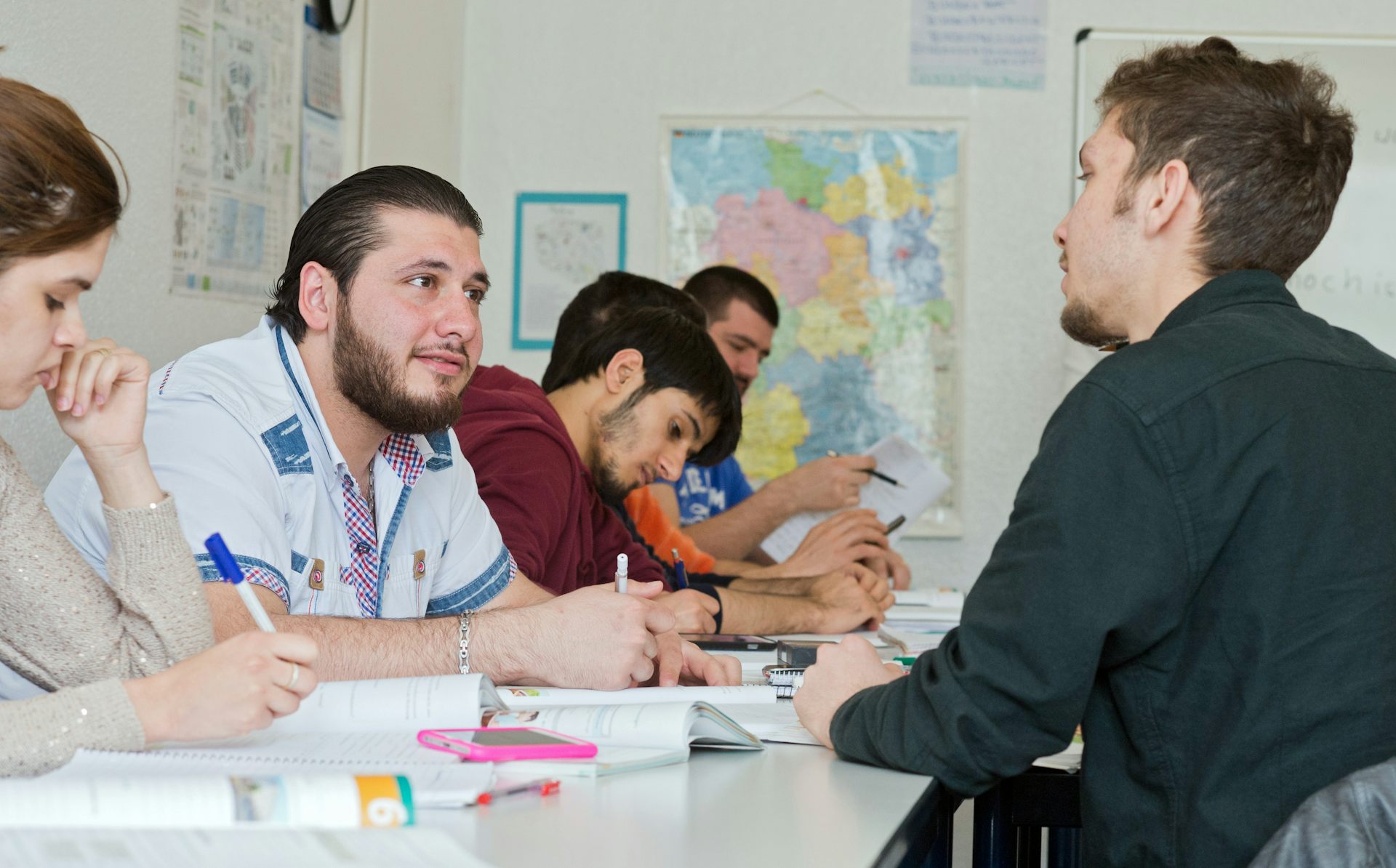 Dispersing refugees around a country puts them at an immediate ...