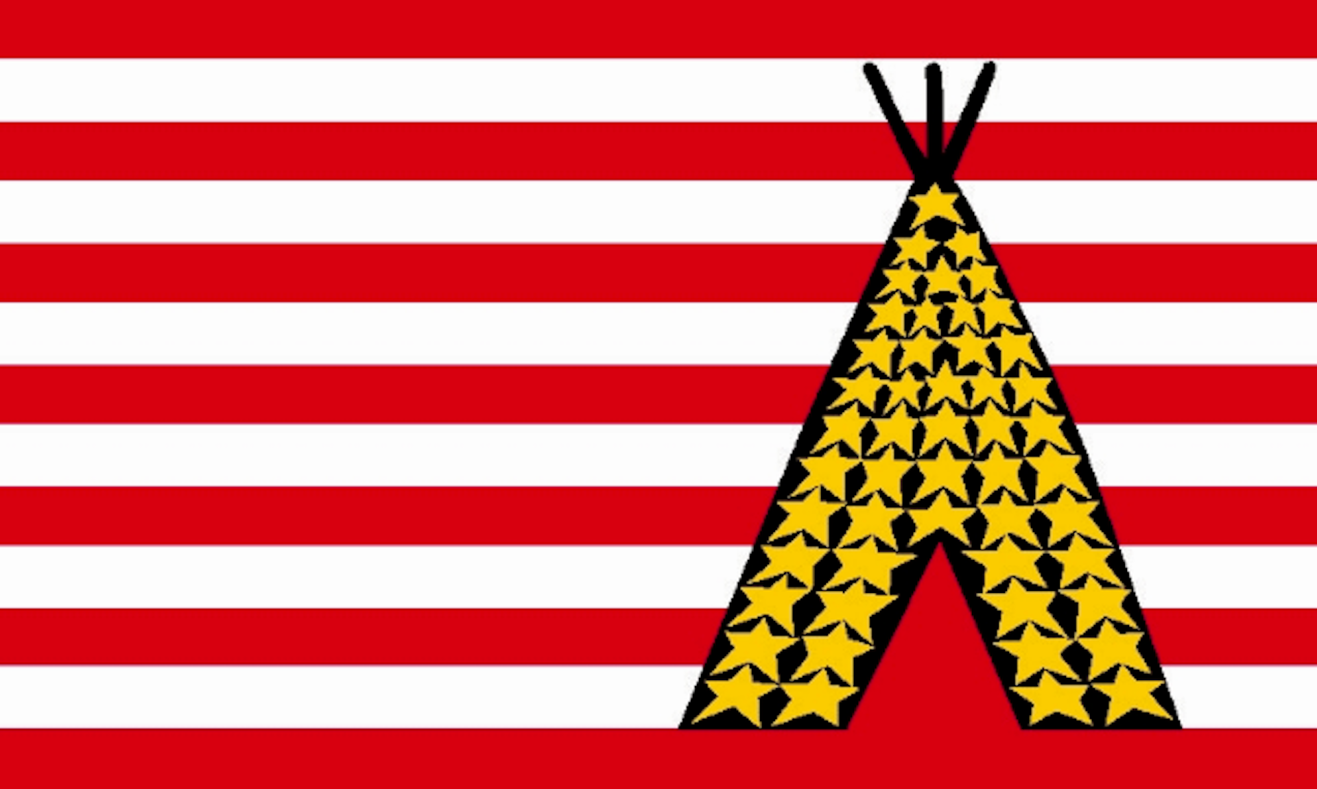 The Native American Movement Flag