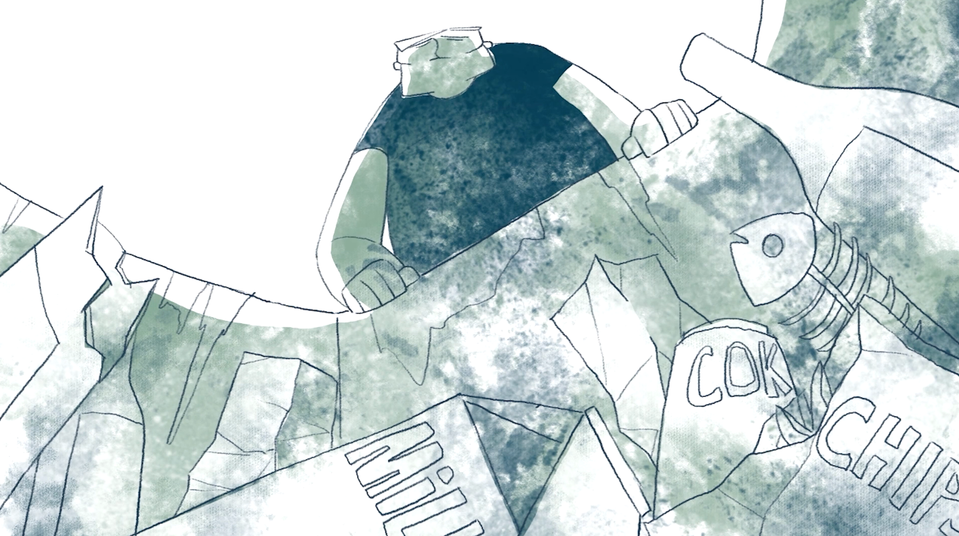 Hunger by the sea: human stories of food poverty told through animation