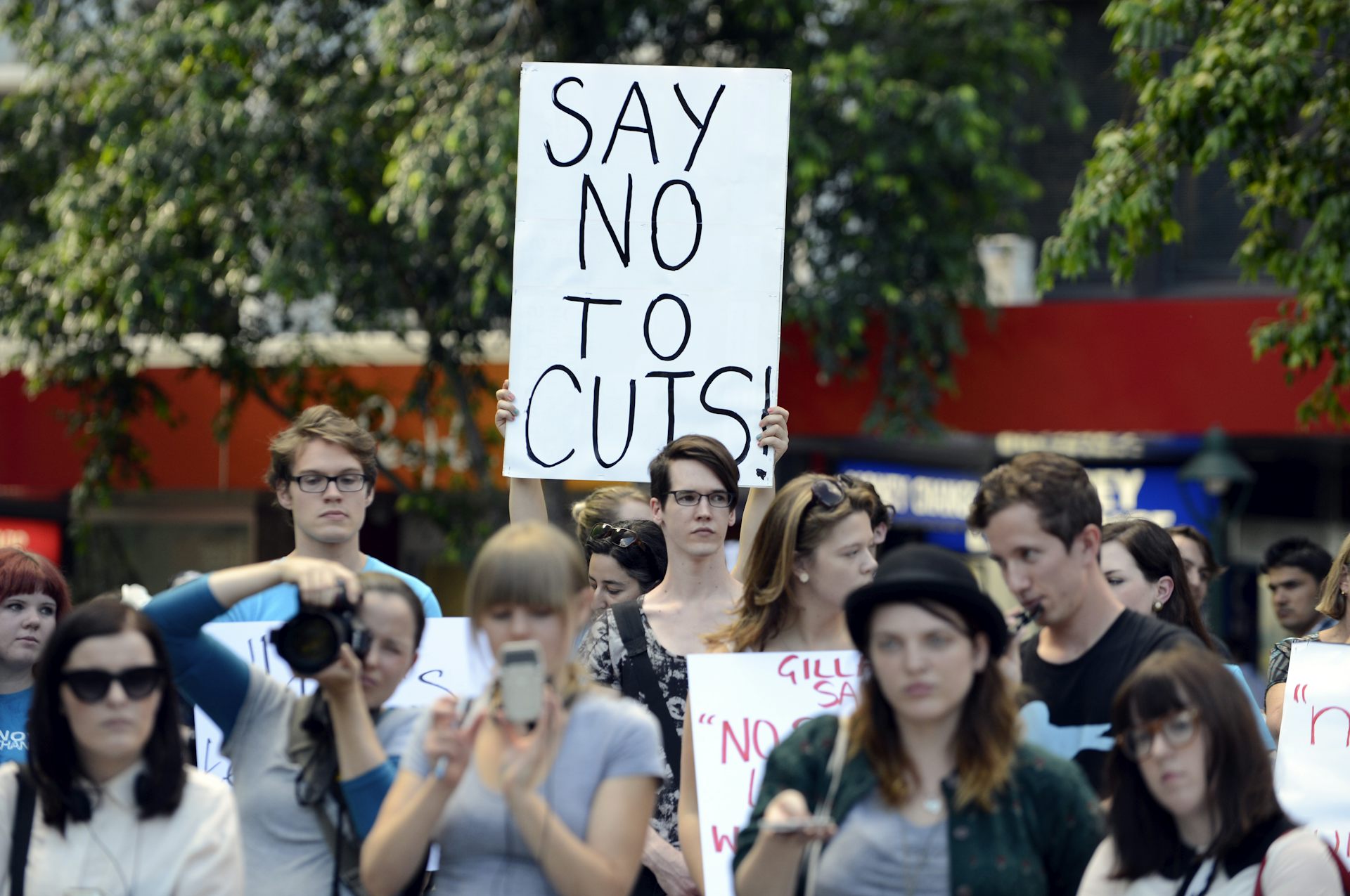 Uni cuts force students to skip class, meals