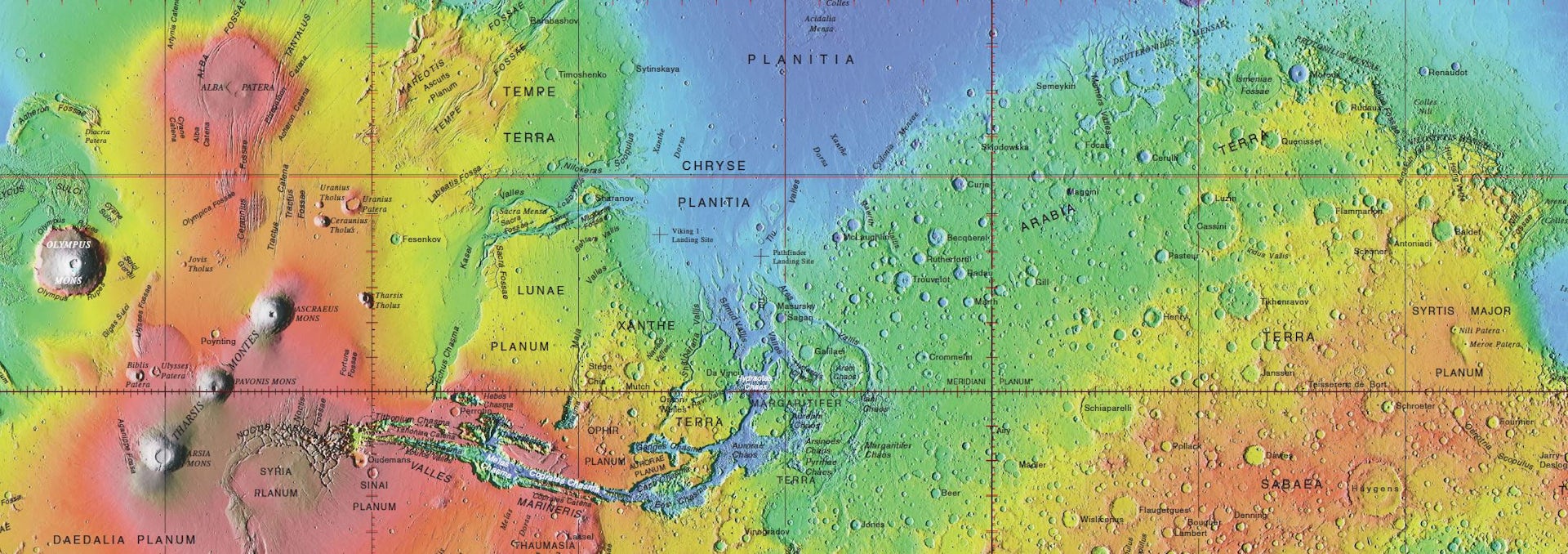 From volcanoes on Mars to scarps on Mercury – how places on other ...