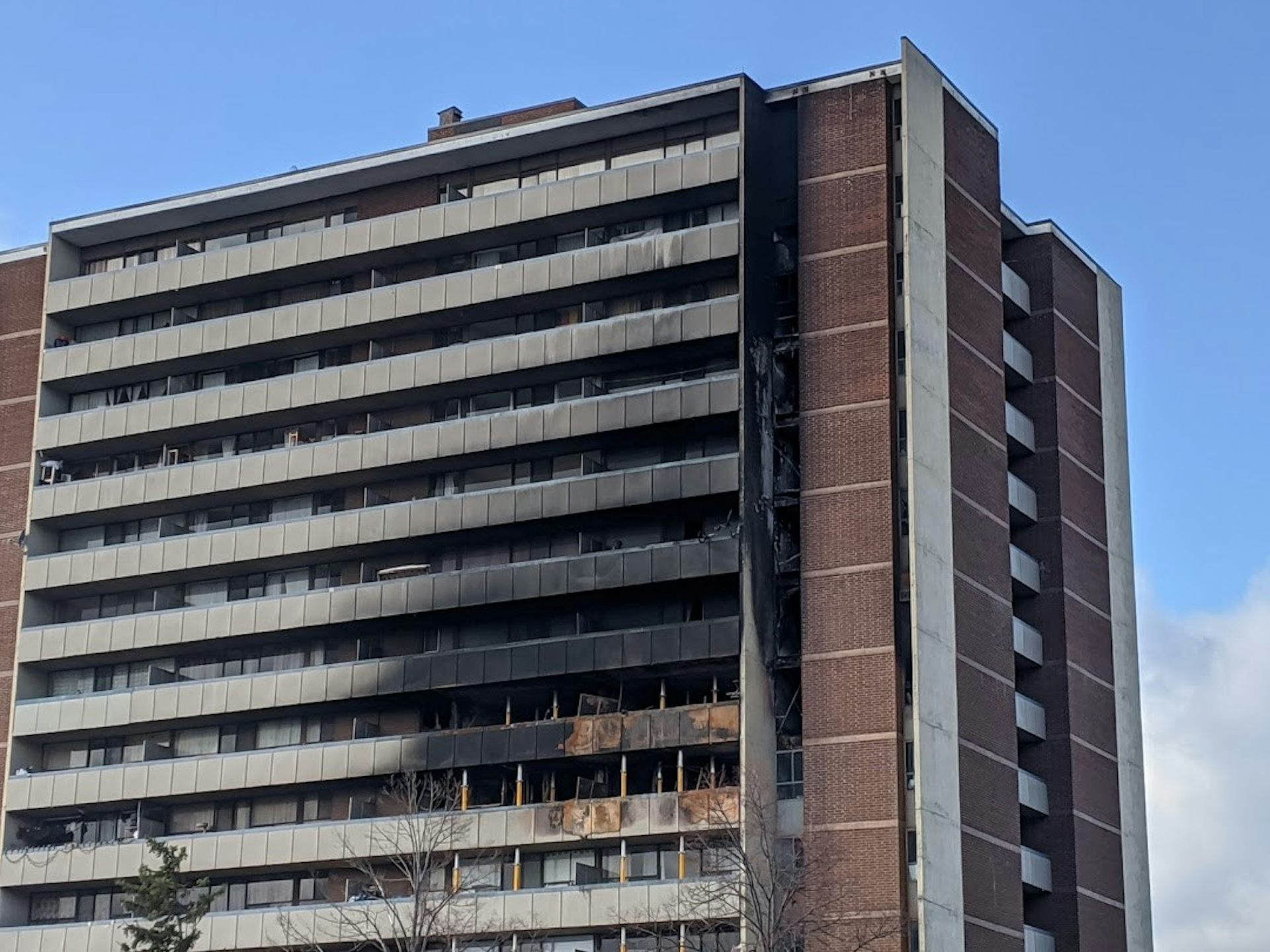 Signs of hope for community after Toronto high-rise fire displaces hundreds
