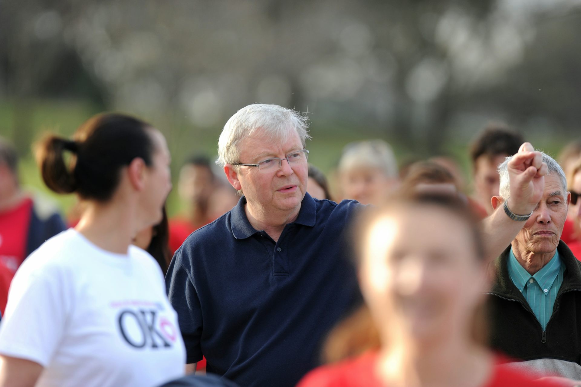 Rudd to put an economic "stake in the ground" as Abbott finally shows ...