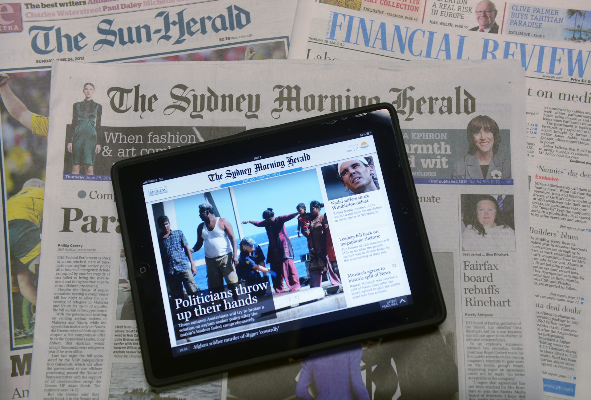 Stop Press: we need to save journalism, not newspapers