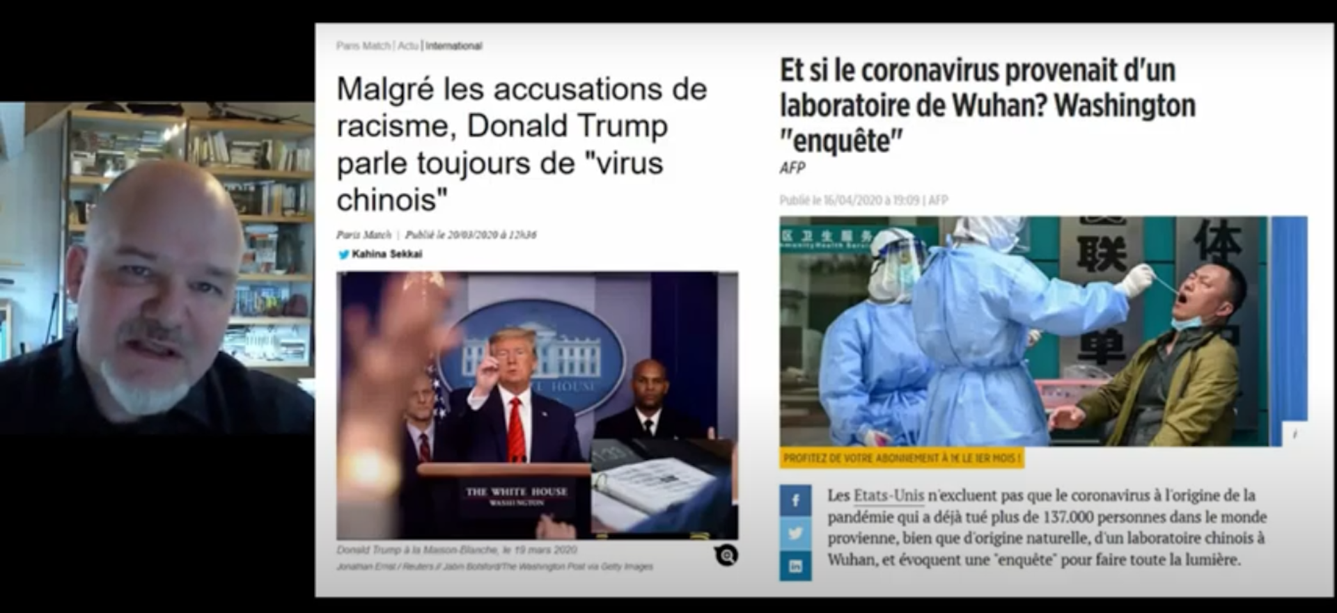 Vidéo : De l’émergence du virus à la pandémie de « fake news