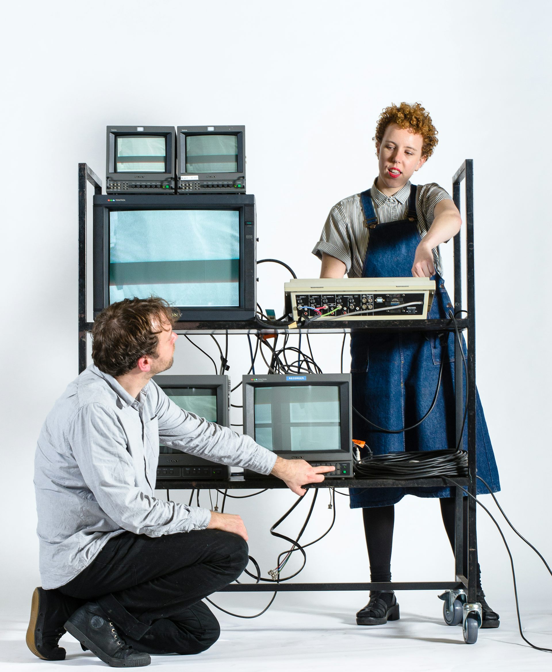 Art on screen: time stands still on analogue television