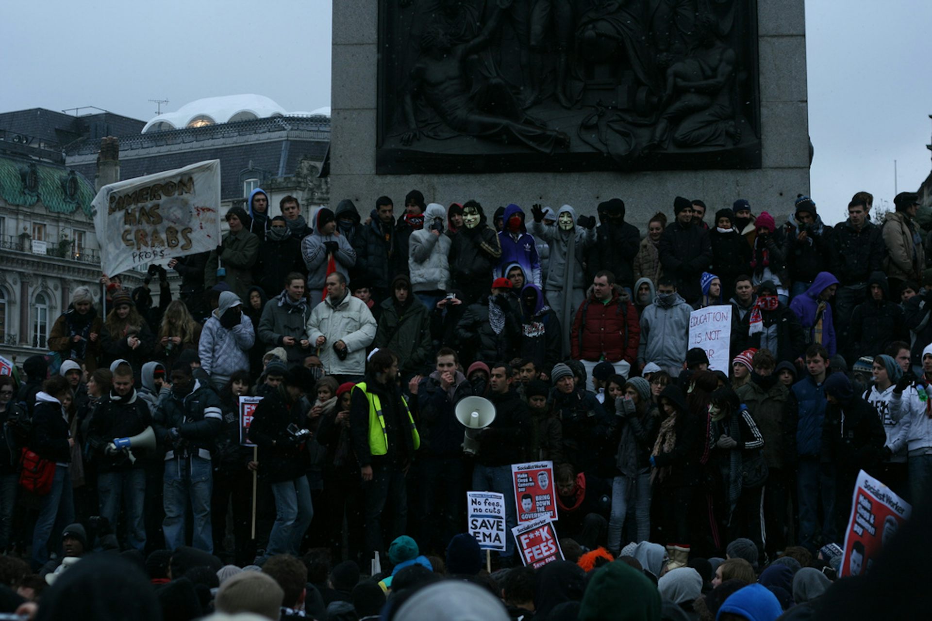 Policing on campus is a brazen attack on free speech