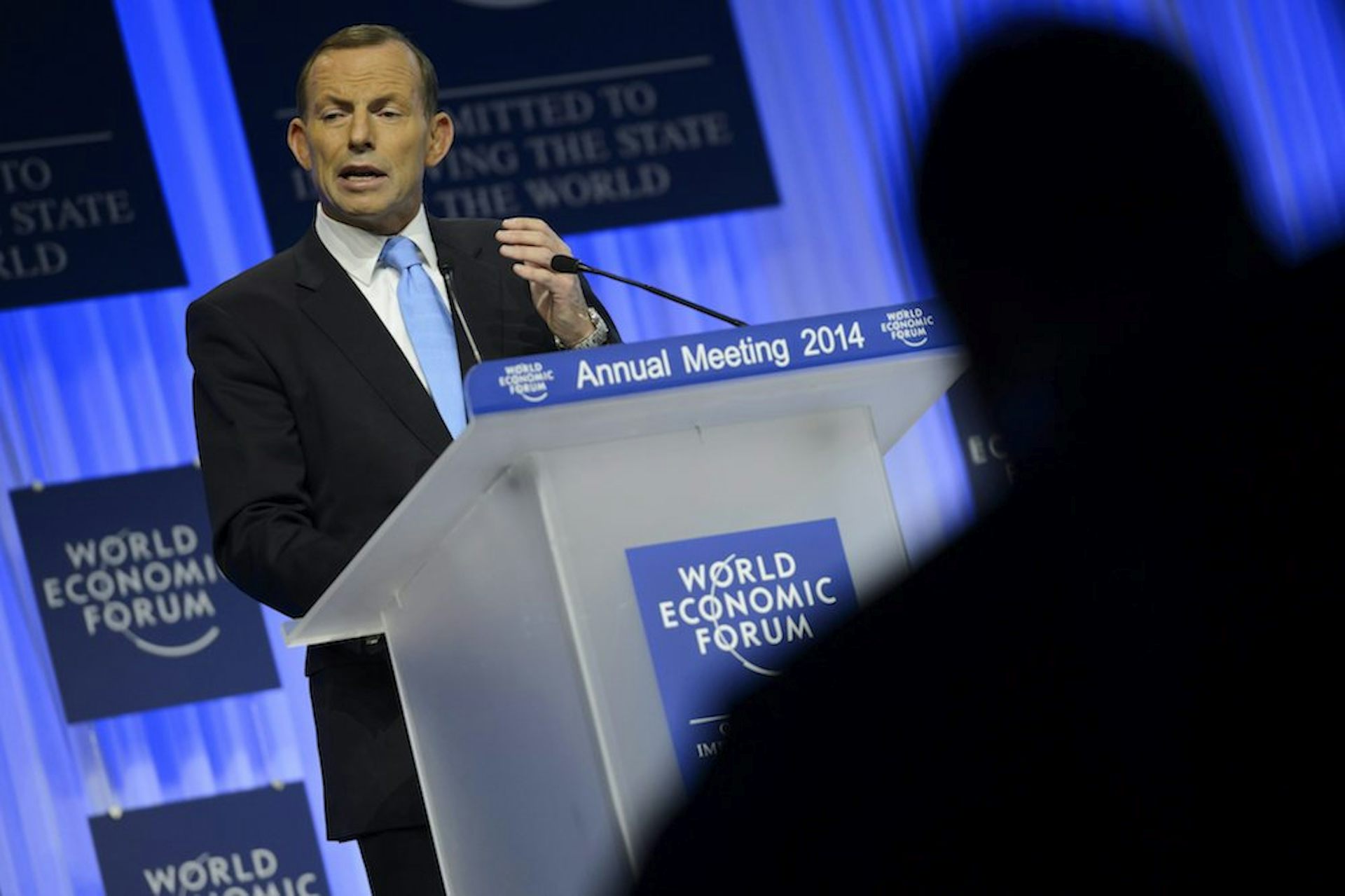 Abbott’s message to the world: governments should stand back