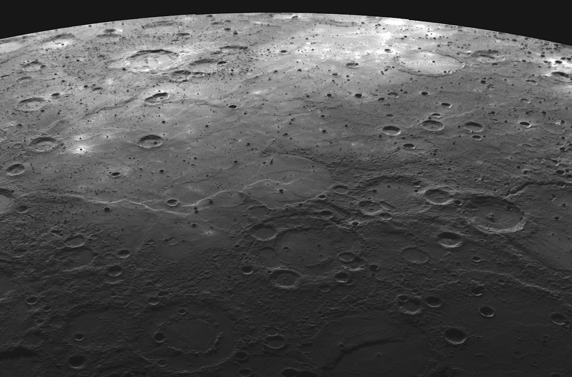 Explosive volcanoes light up Mercury’s deep past