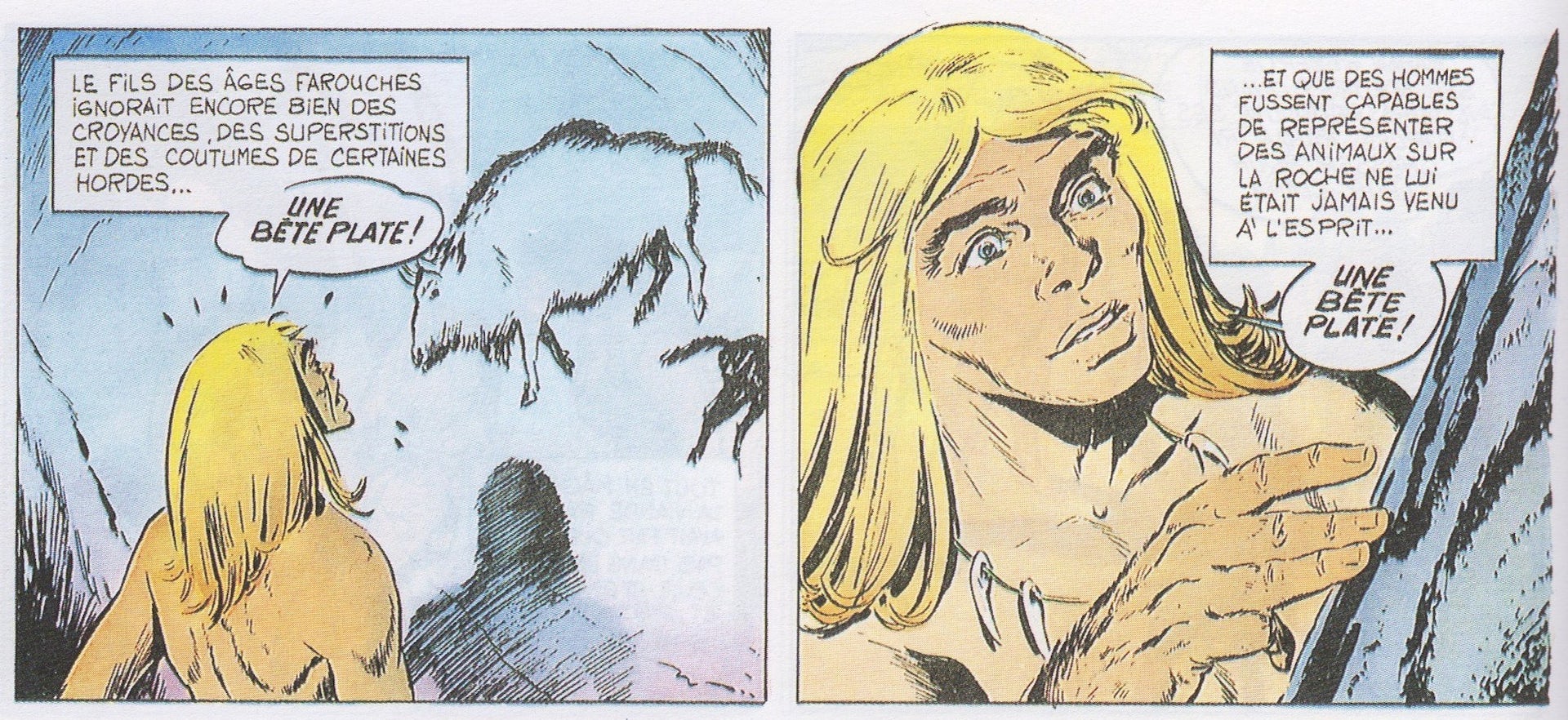 Une leçon de théorie de l’art avec Rahan