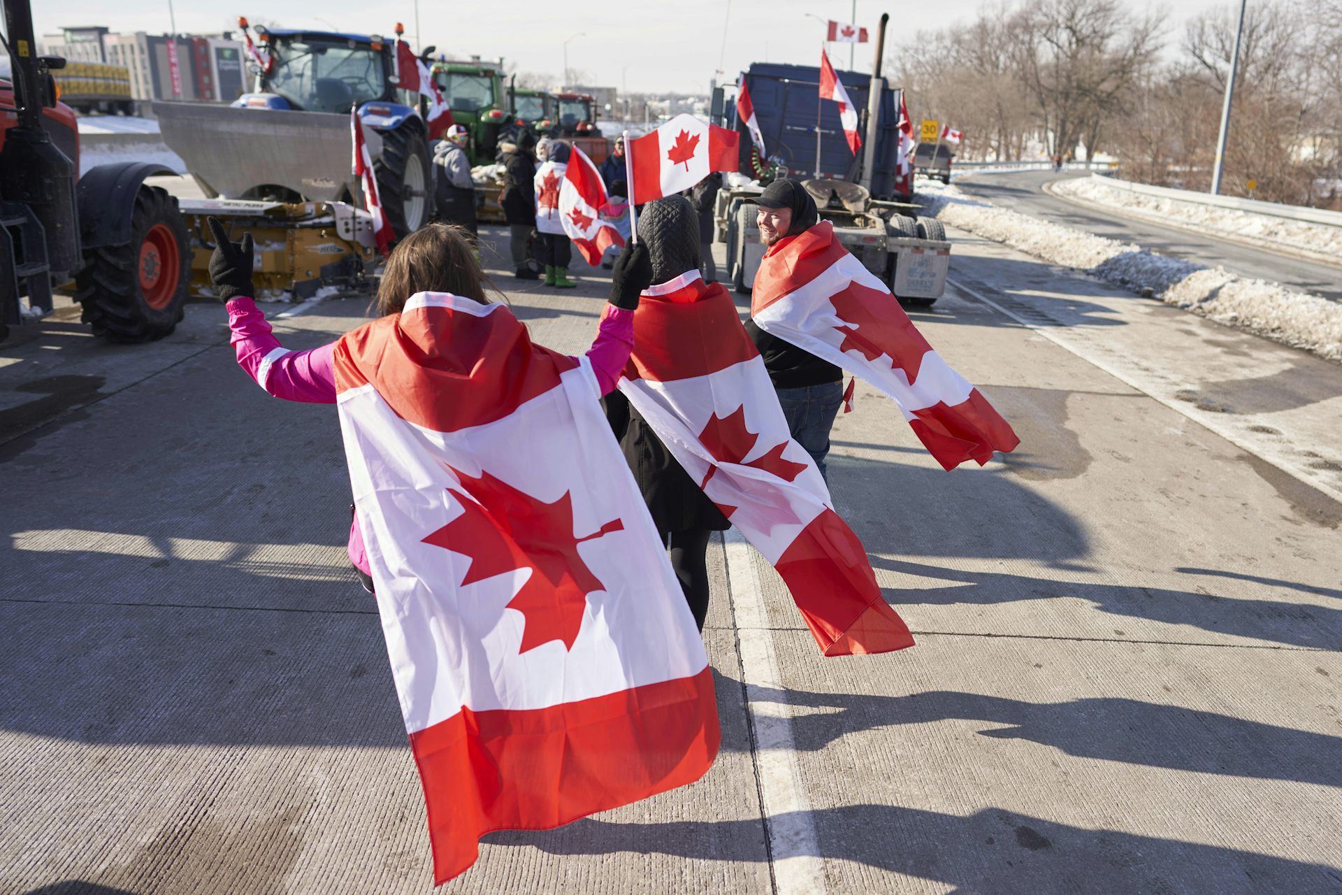 The Canadian flag and the 'freedom convoy': The co-opting of Canadian ...