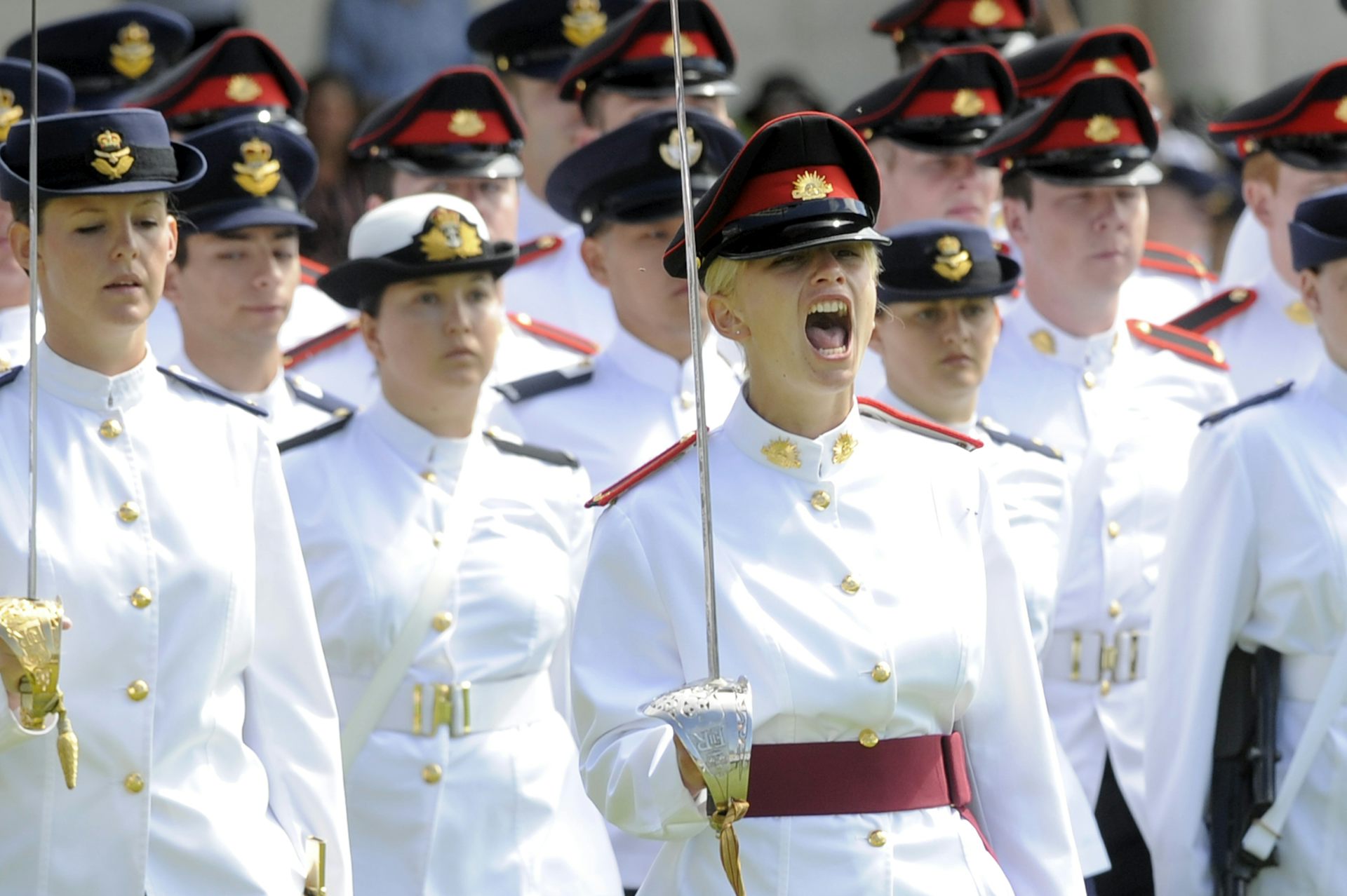 Women in the frontline … fighting dinosaurs in the ADF