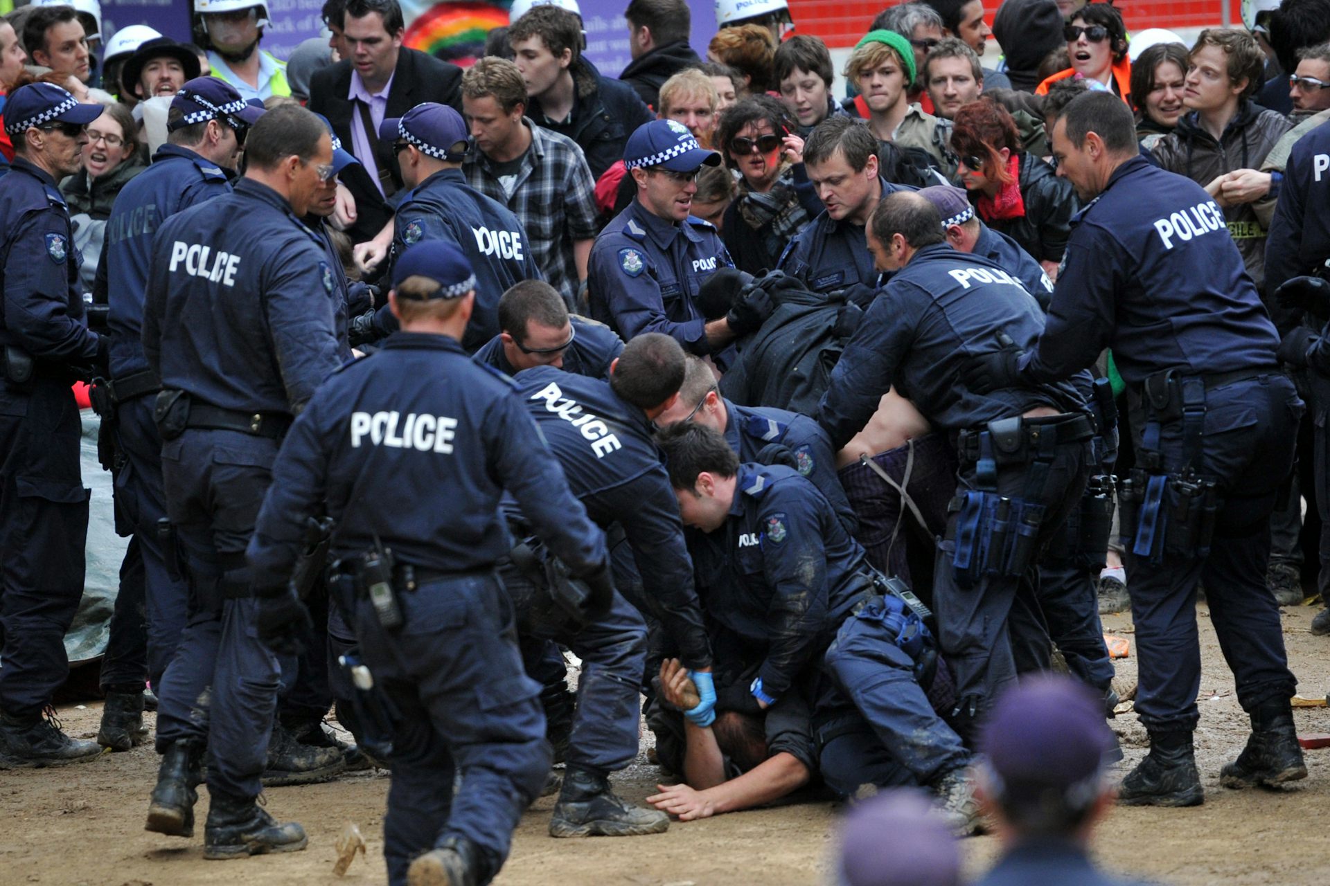 #OccupyMelbourne - an eyewitness account of overwhelming police force