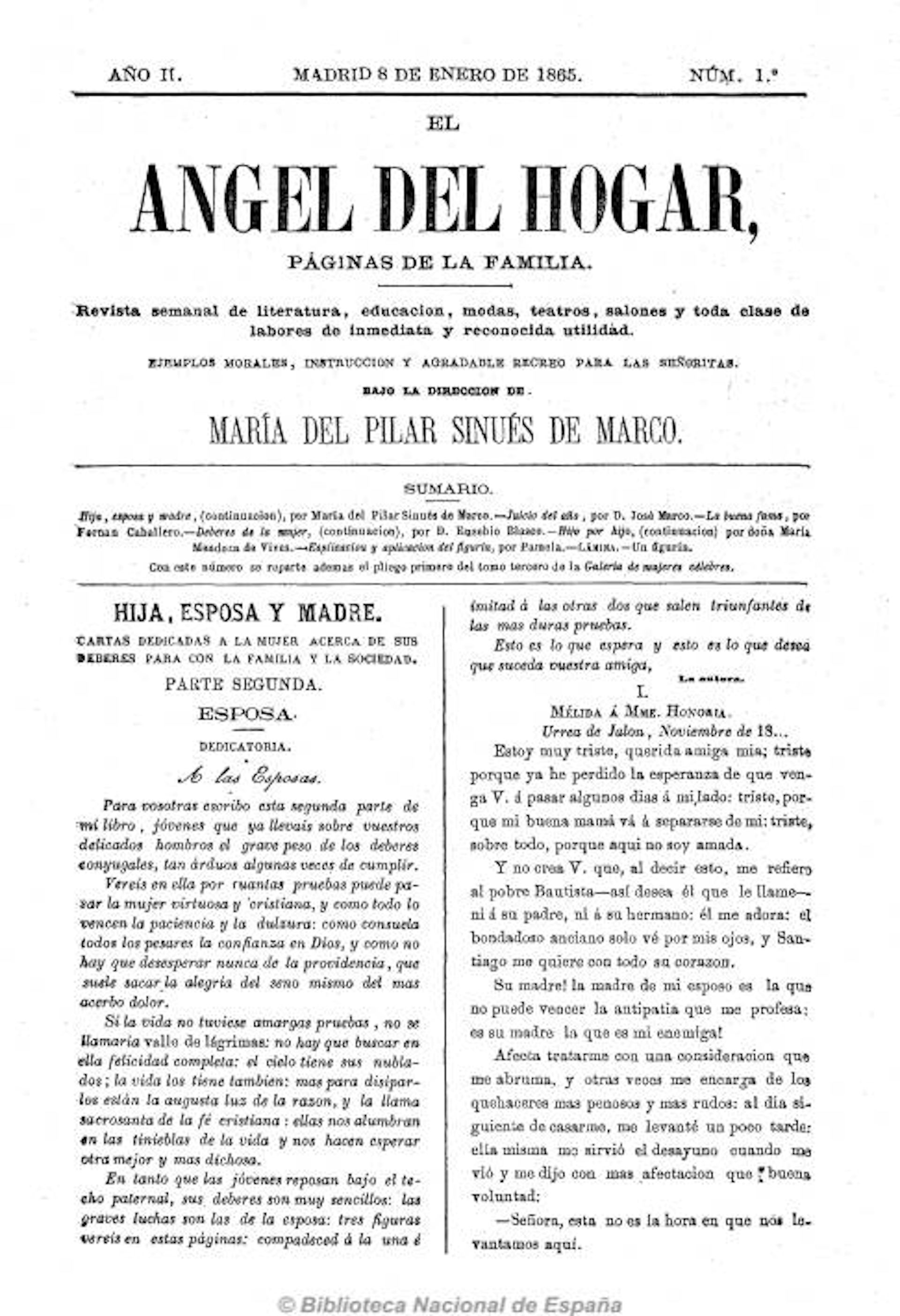 La lenta deconstrucción de ‘El ángel del hogar’