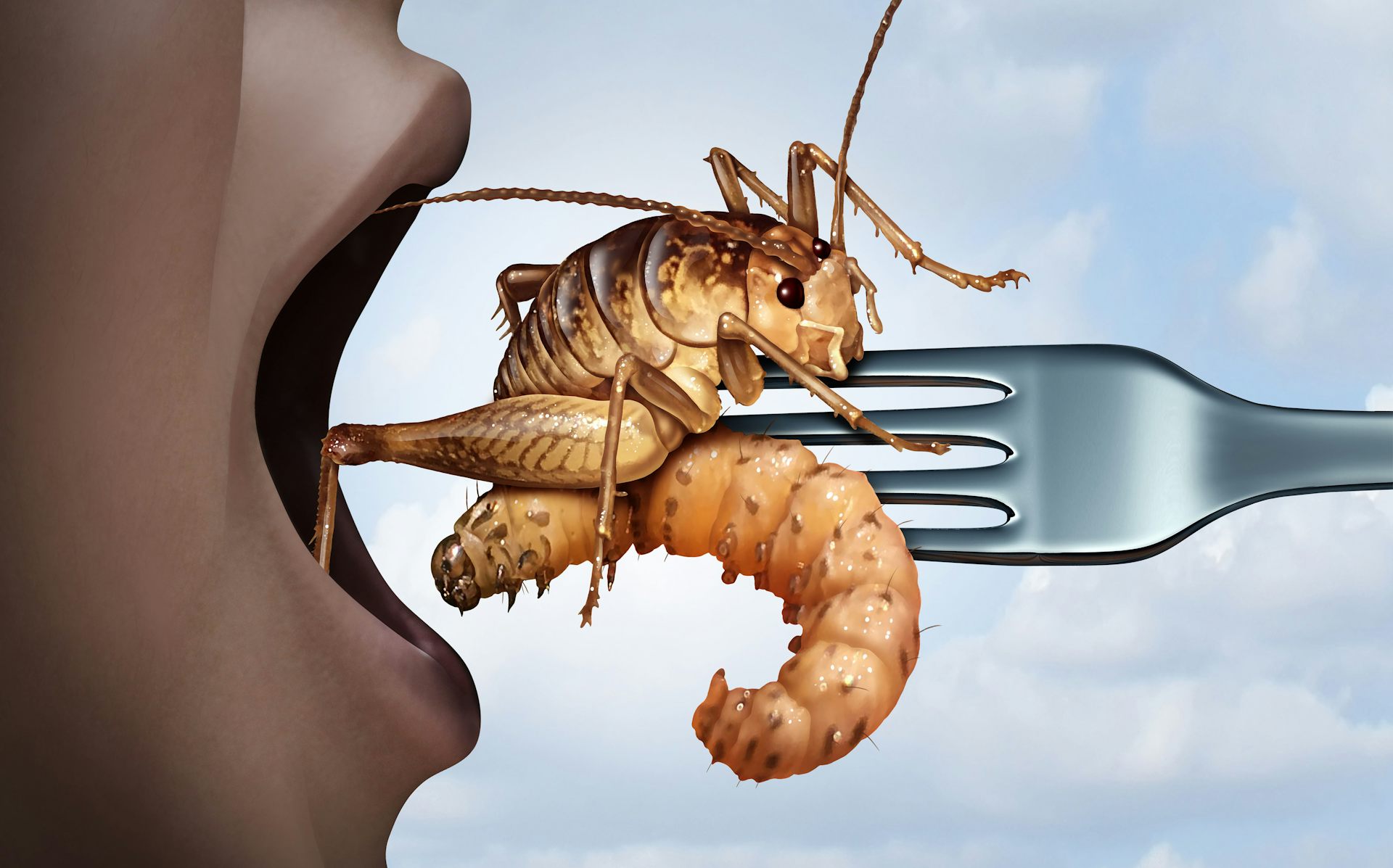 Les enfants sont-ils prêts à manger des insectes