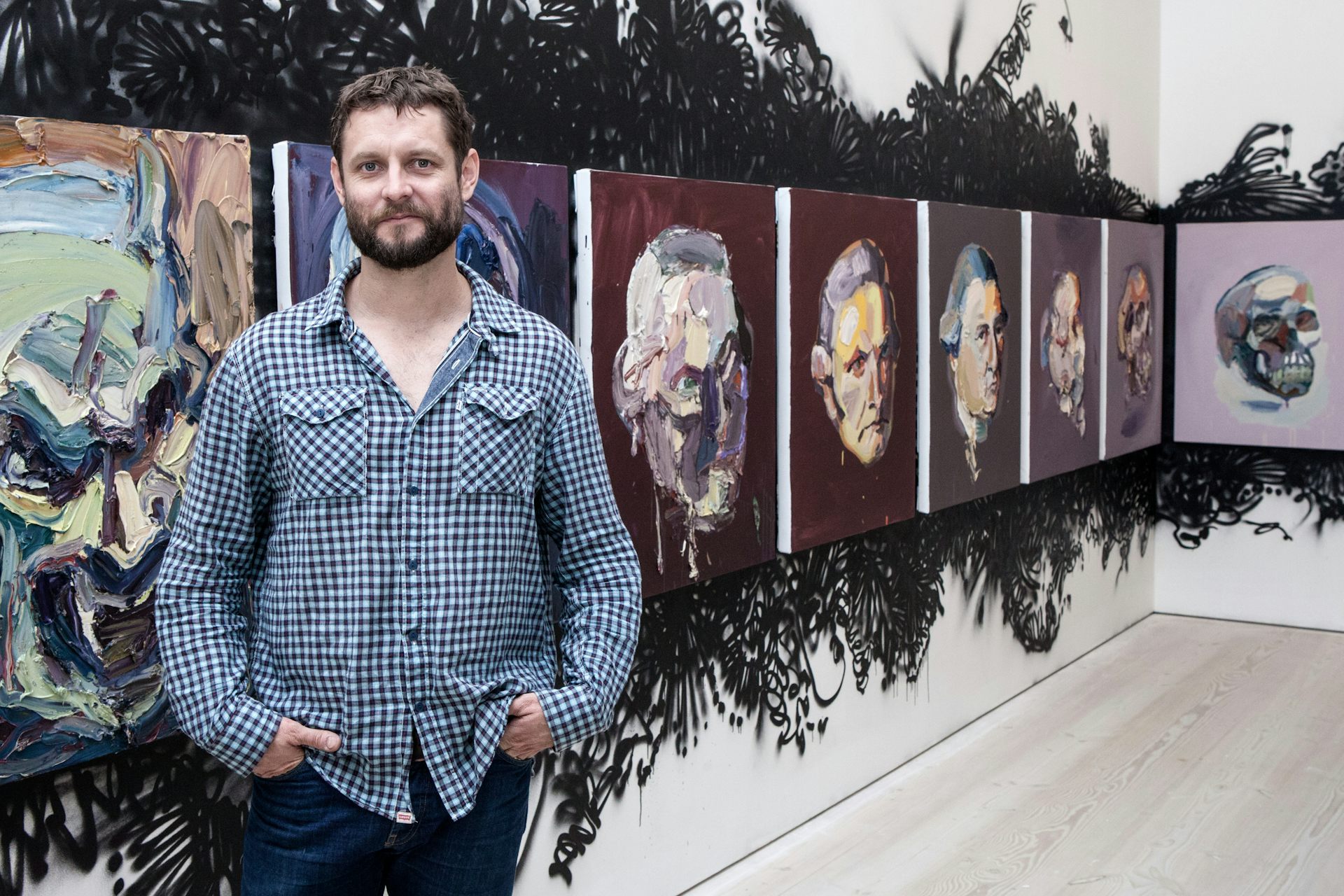 Ben Quilty at the Saatchi Gallery … things just got interesting