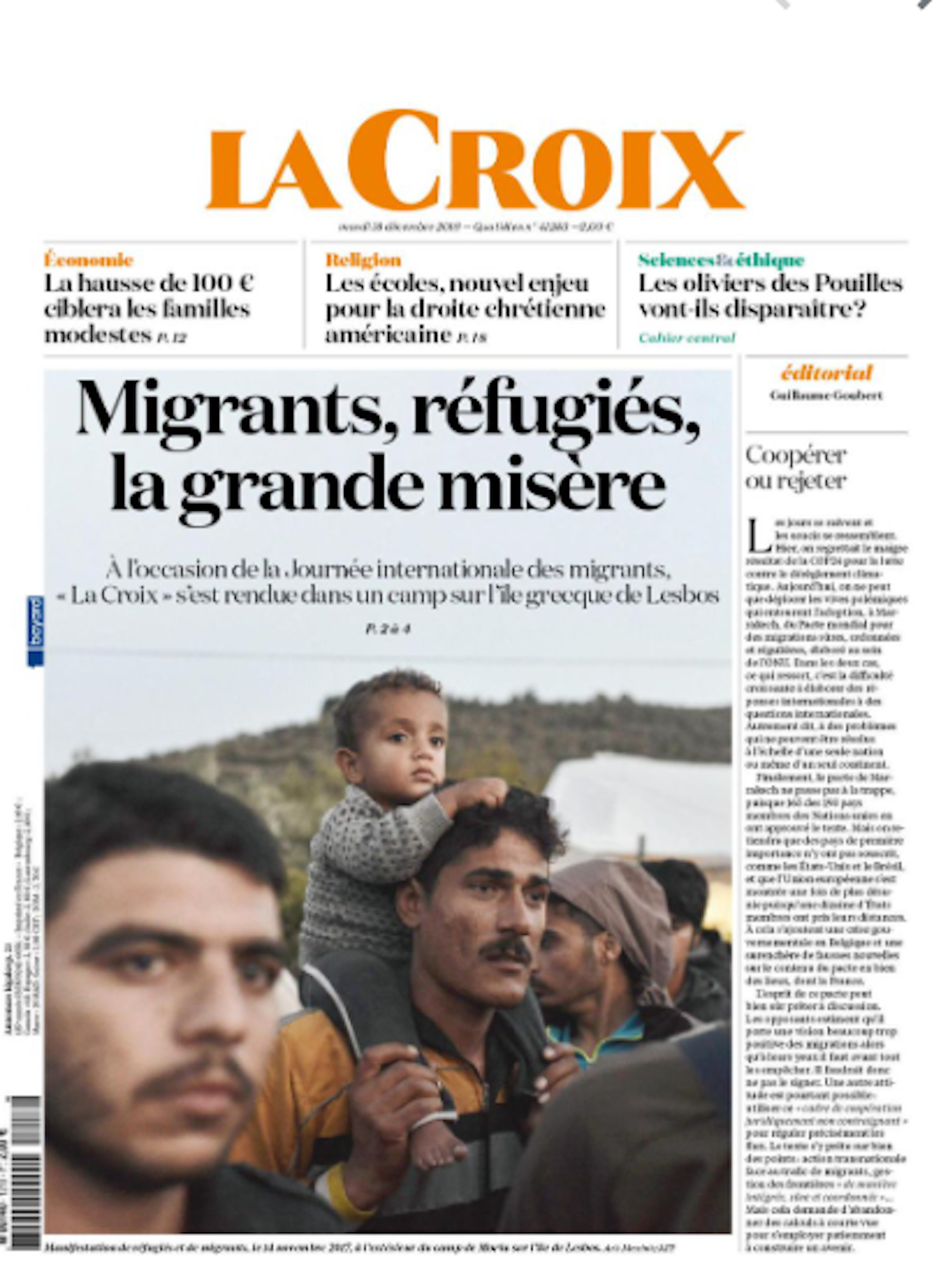 Ce que certains courriers de lecteurs révèlent à propos des migrants