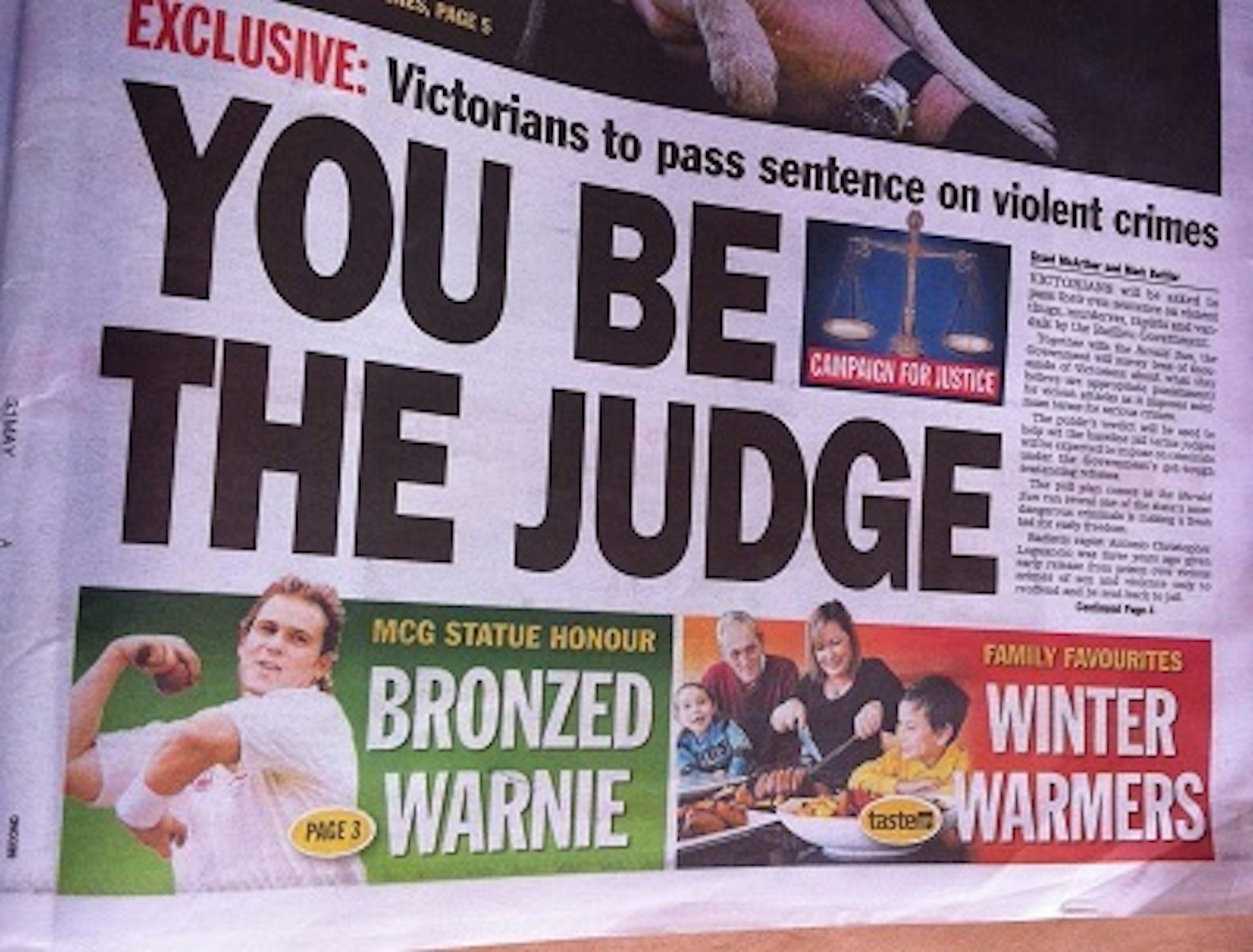 Tabloid-driven sentencing policies waste public money and lives