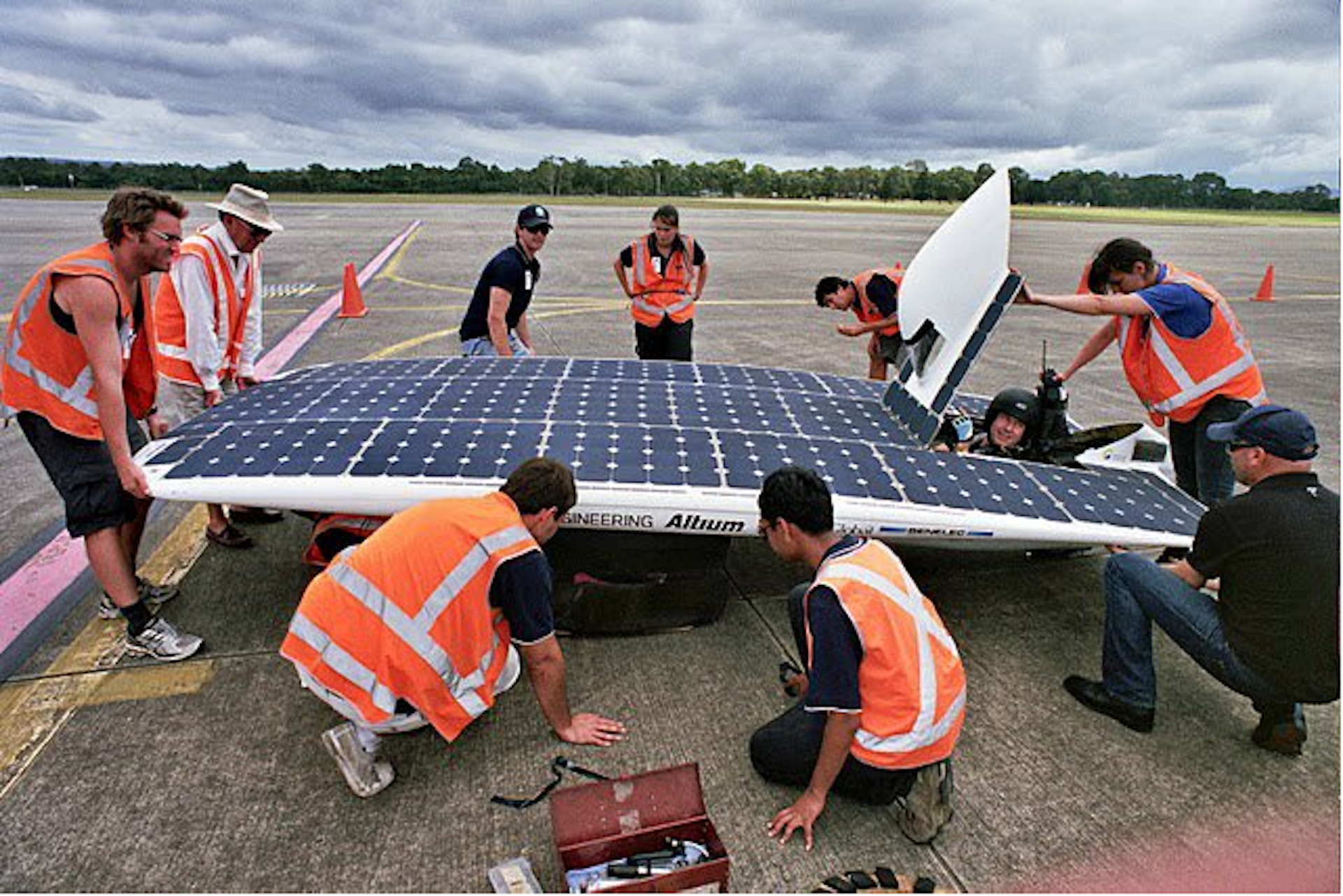 A first-hand account of the World Solar Challenge