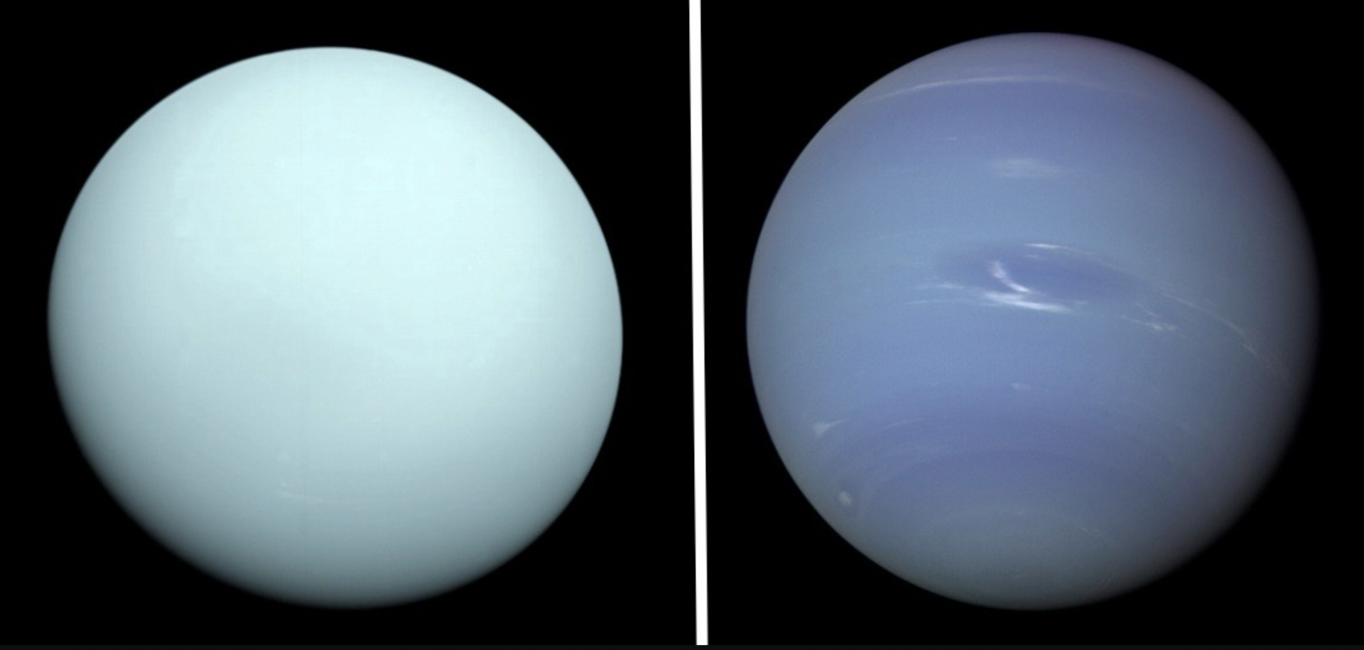 Cómo descubrimos que Urano y Neptuno tienen un color casi idéntico