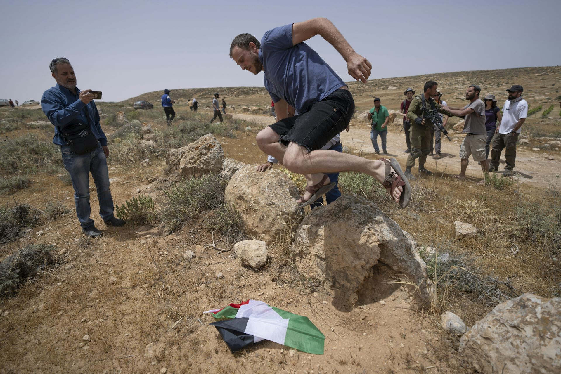 The scene in the West Bank’s Masafer Yatta: Palestinians face ...