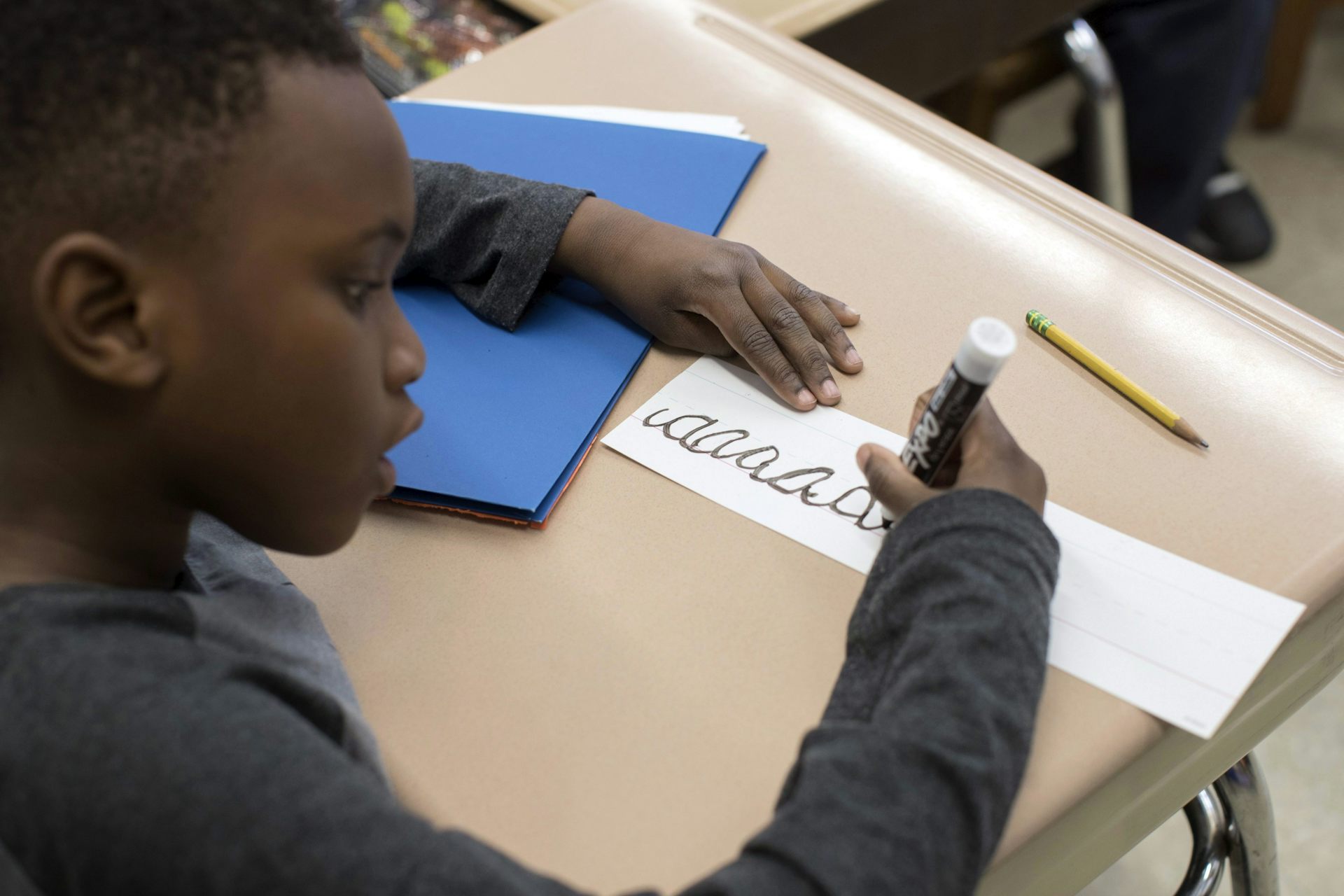 Teaching cursive handwriting to young children? Here’s how they learn ...