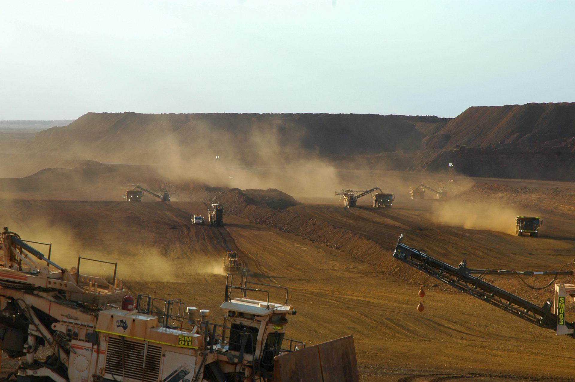 We are letting our resources luck turn to dust