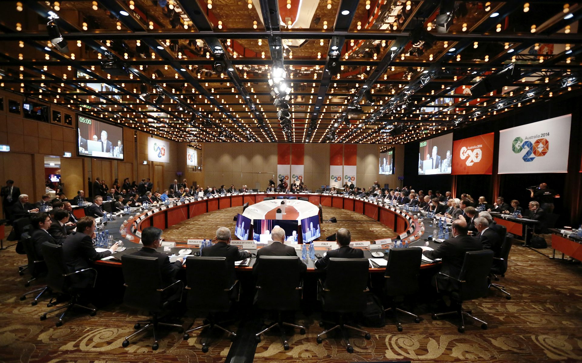 Australia may be hosting the G20, but it's no G20 leader