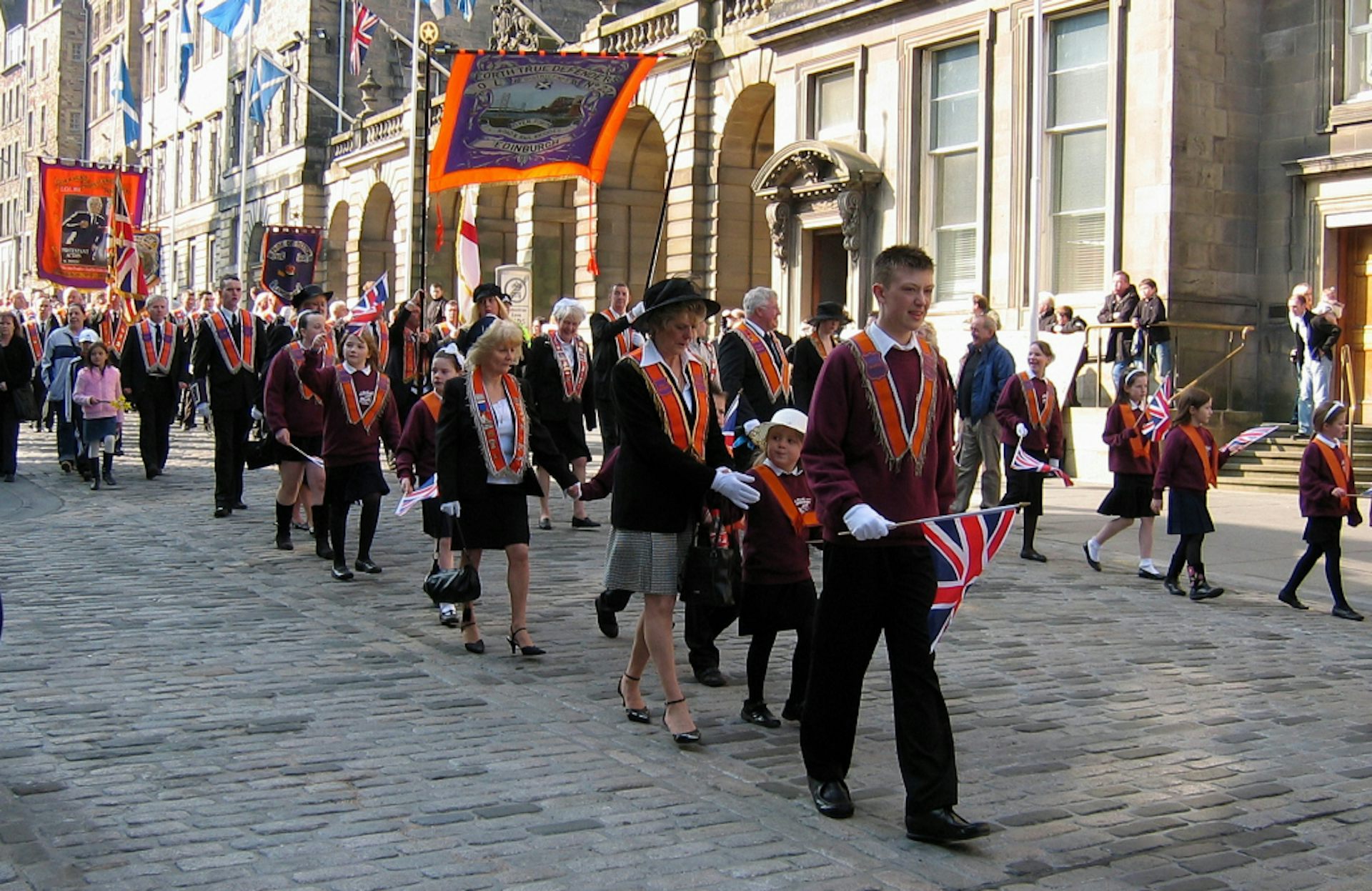 Orange Order march highlights delicacy of enduring sectarian issues for ...